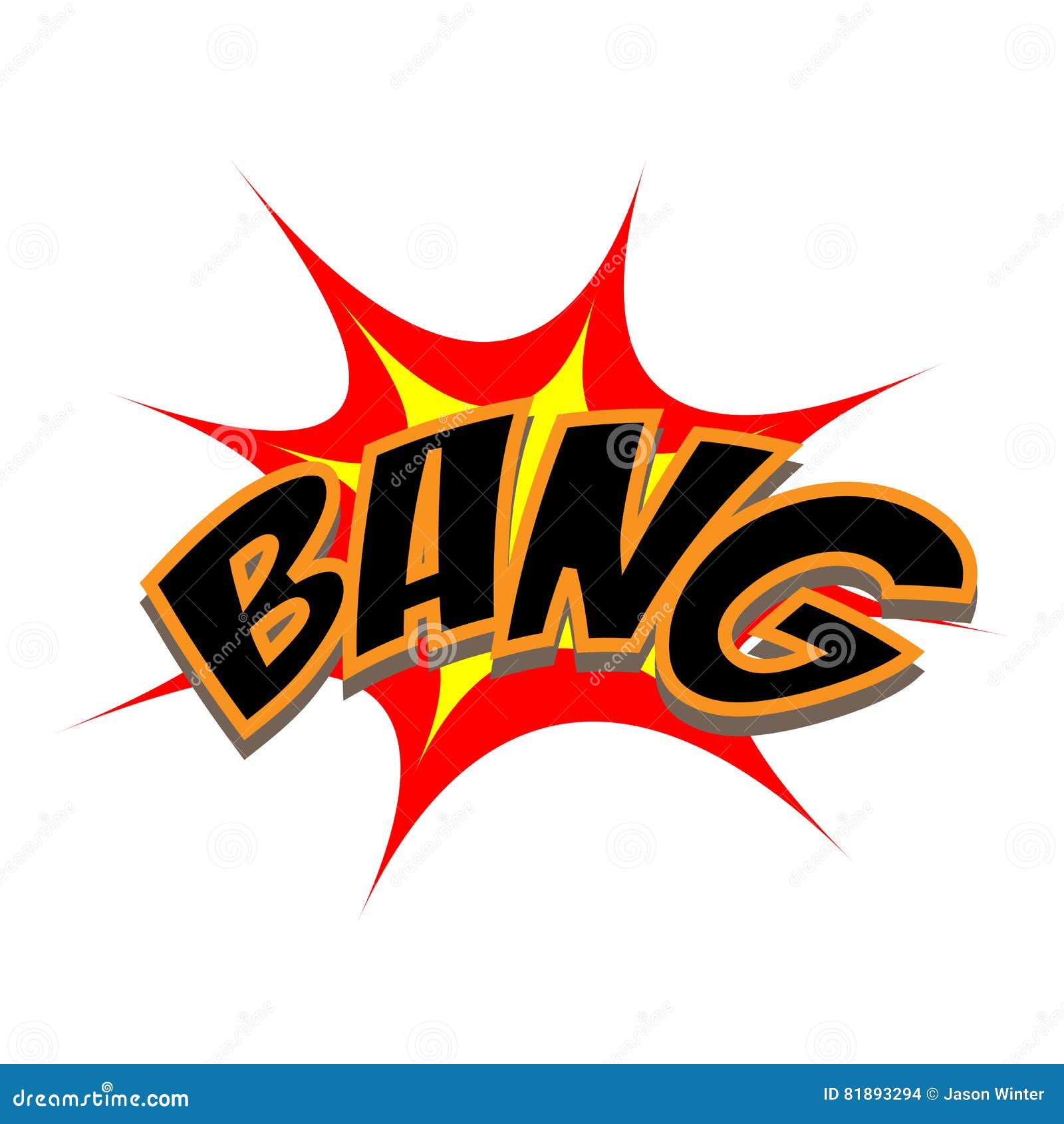 Exploding Cartoon Fist | CartoonDealer.com #86581301