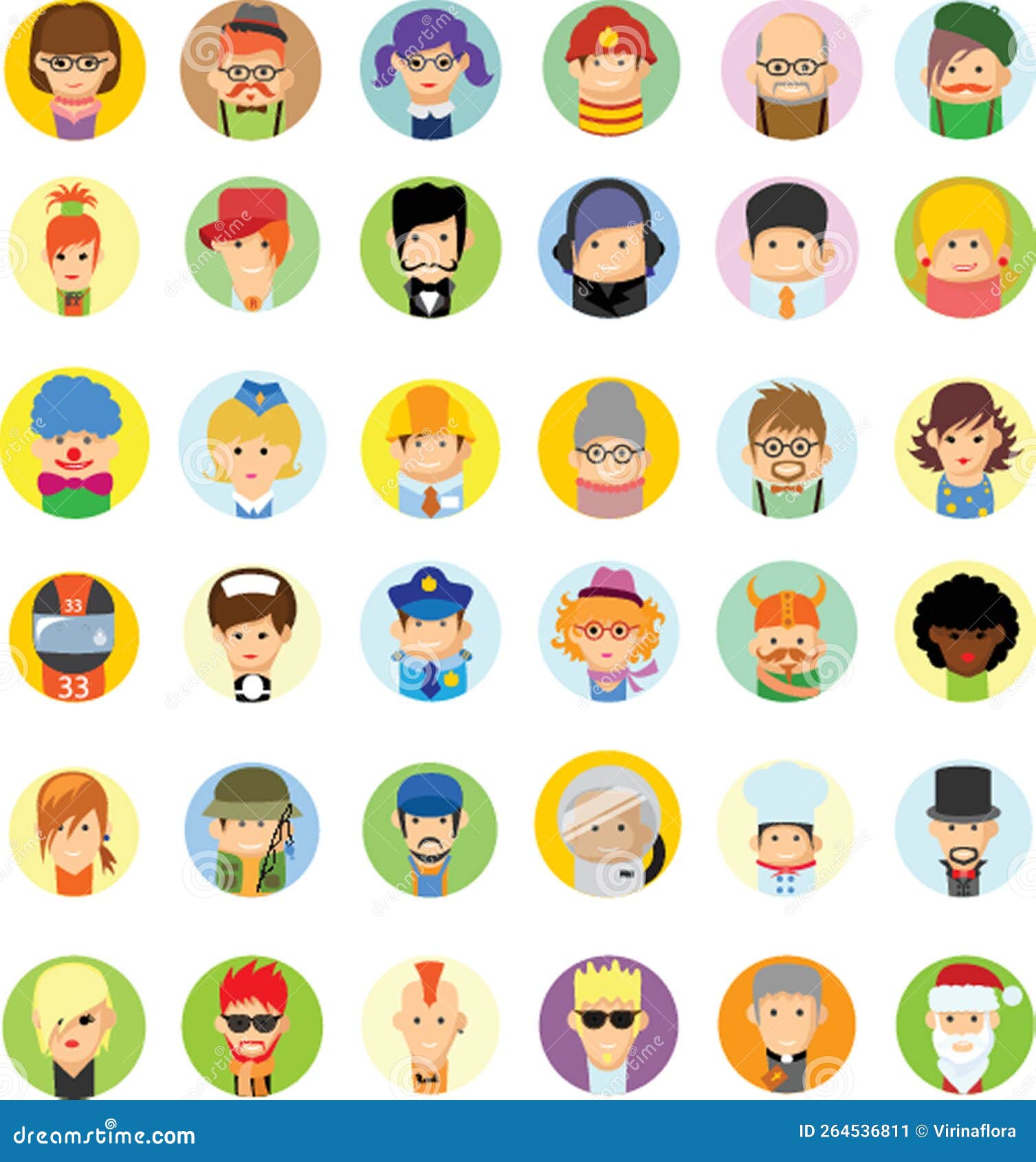 Cartoon Vector Characters of Different Professions Stock Vector ... Cartoon Vector Characters of Different Professions Stock Vector ...