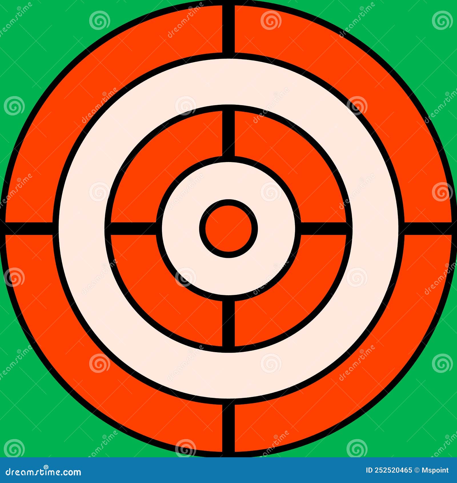 Funny Target Cartoon