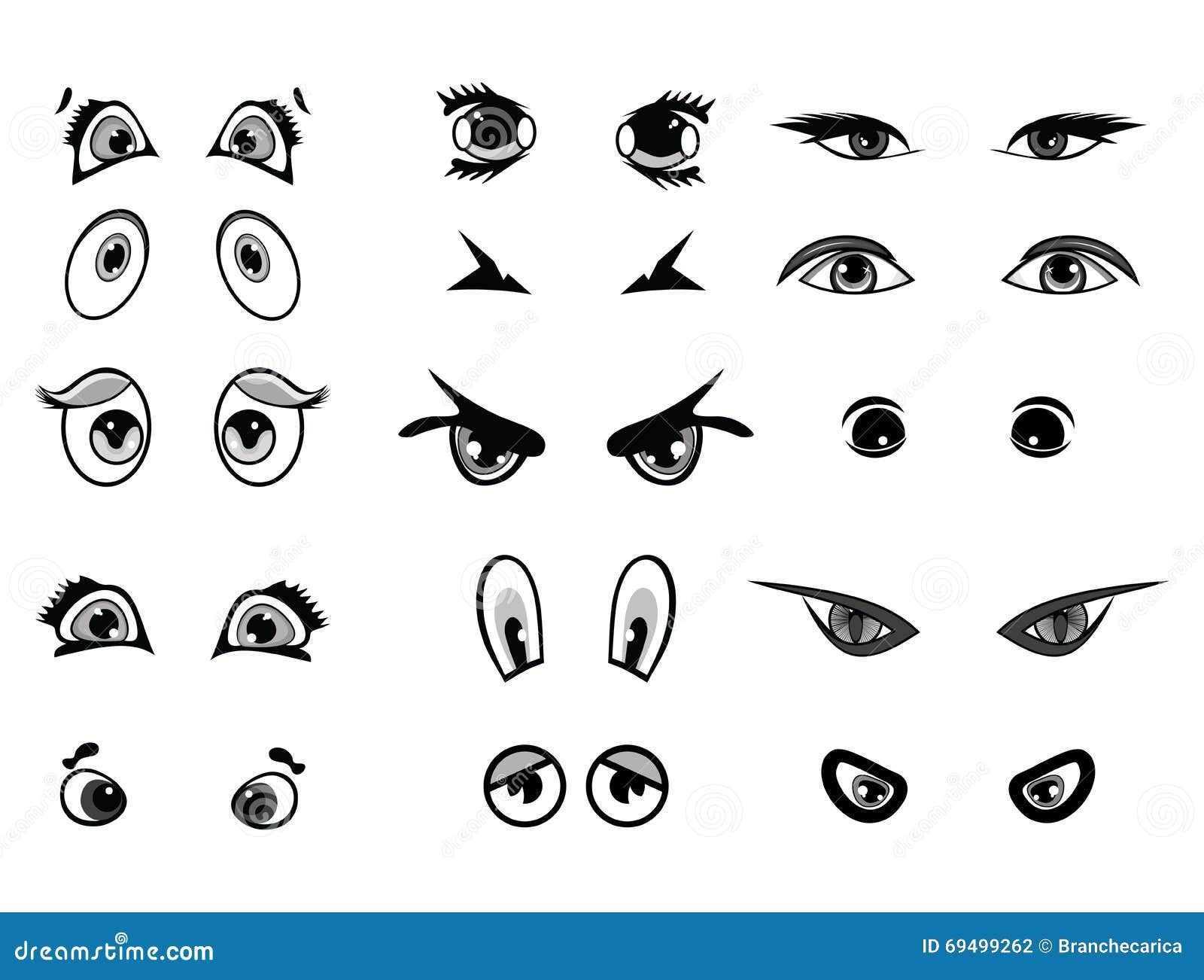 Illustration Of Eyes With Barley. Eye Diseases. Eyelid Inflammation ...