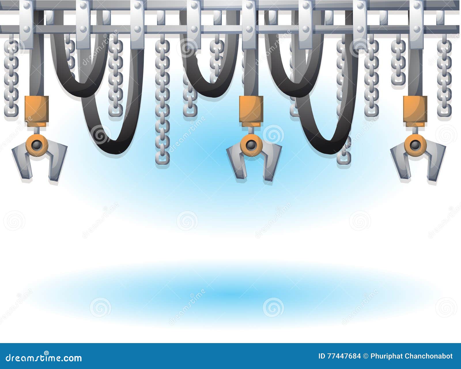 Cartoon Vector Illustration Interior Factory Room with Separated Layers ...