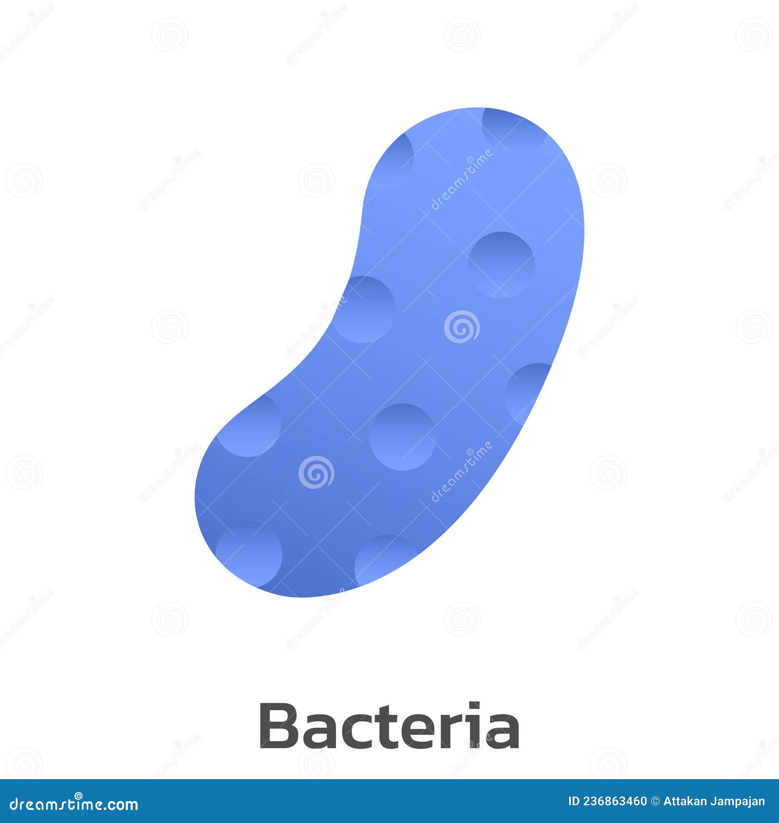 Cartoon Vector of Virus and Bacteria Stock Vector - Illustration of ...