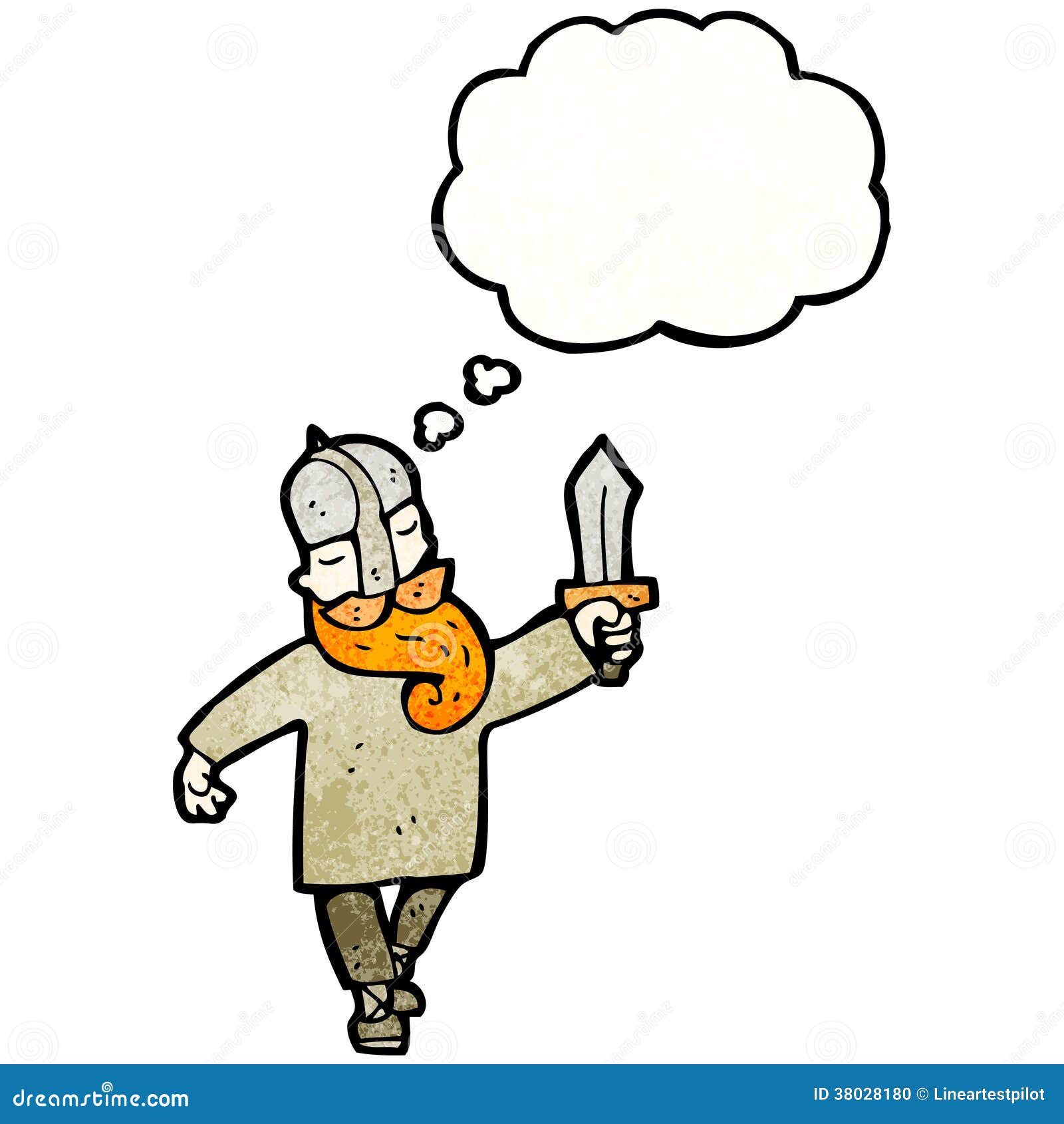 Cartoon viking stock vector. Illustration of texture - 38028180