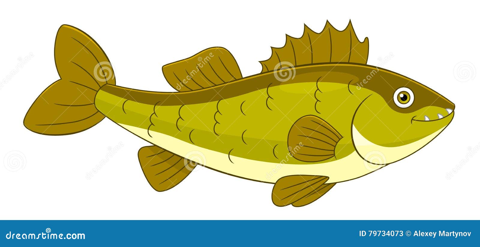 Walleye Pikeperch Pickerel Or Yellow Pike Jumping Up Retro Black And ...