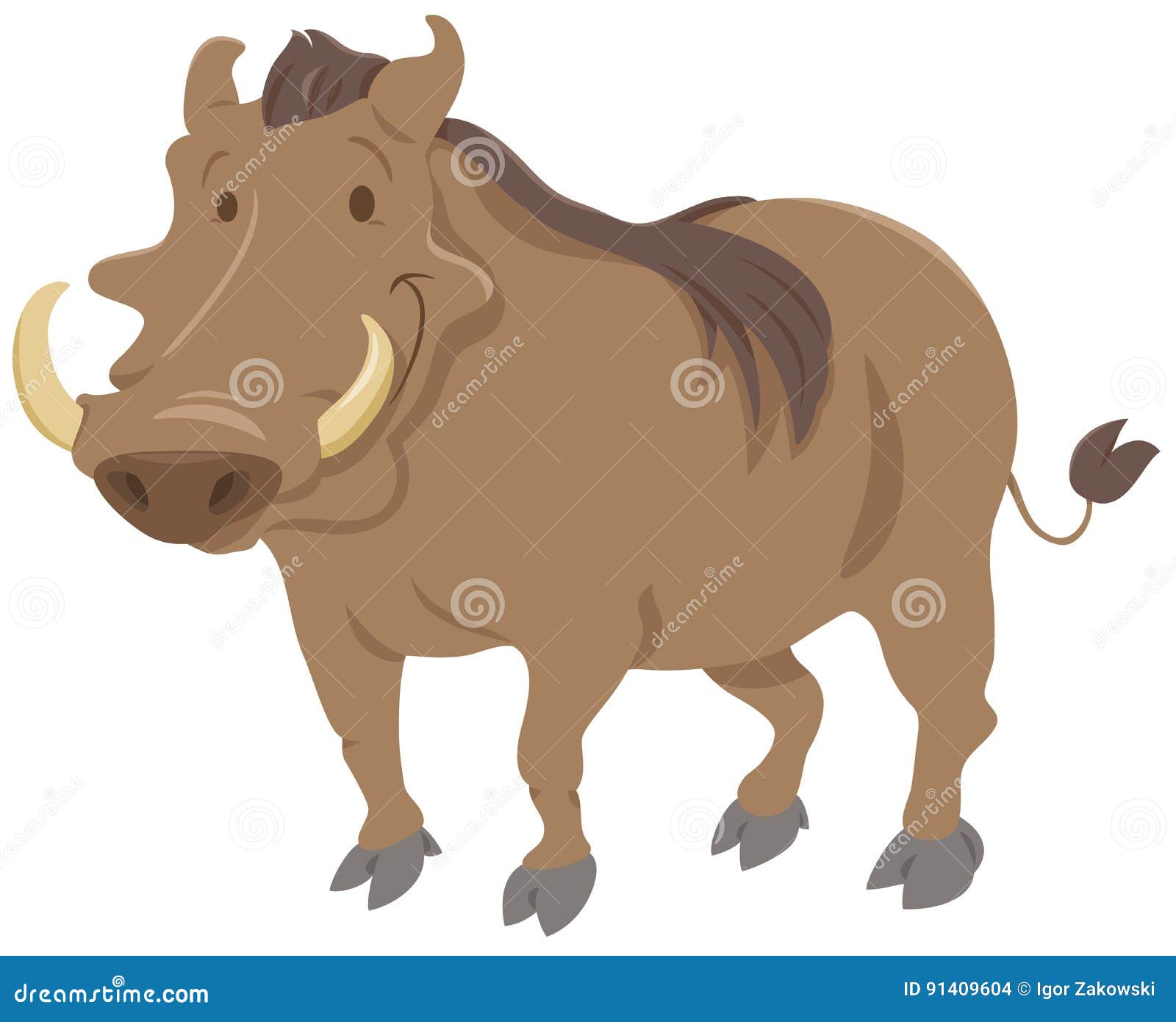 Warthog Animal Concept Icon Set And Modern Brand Identity Logo Template ...