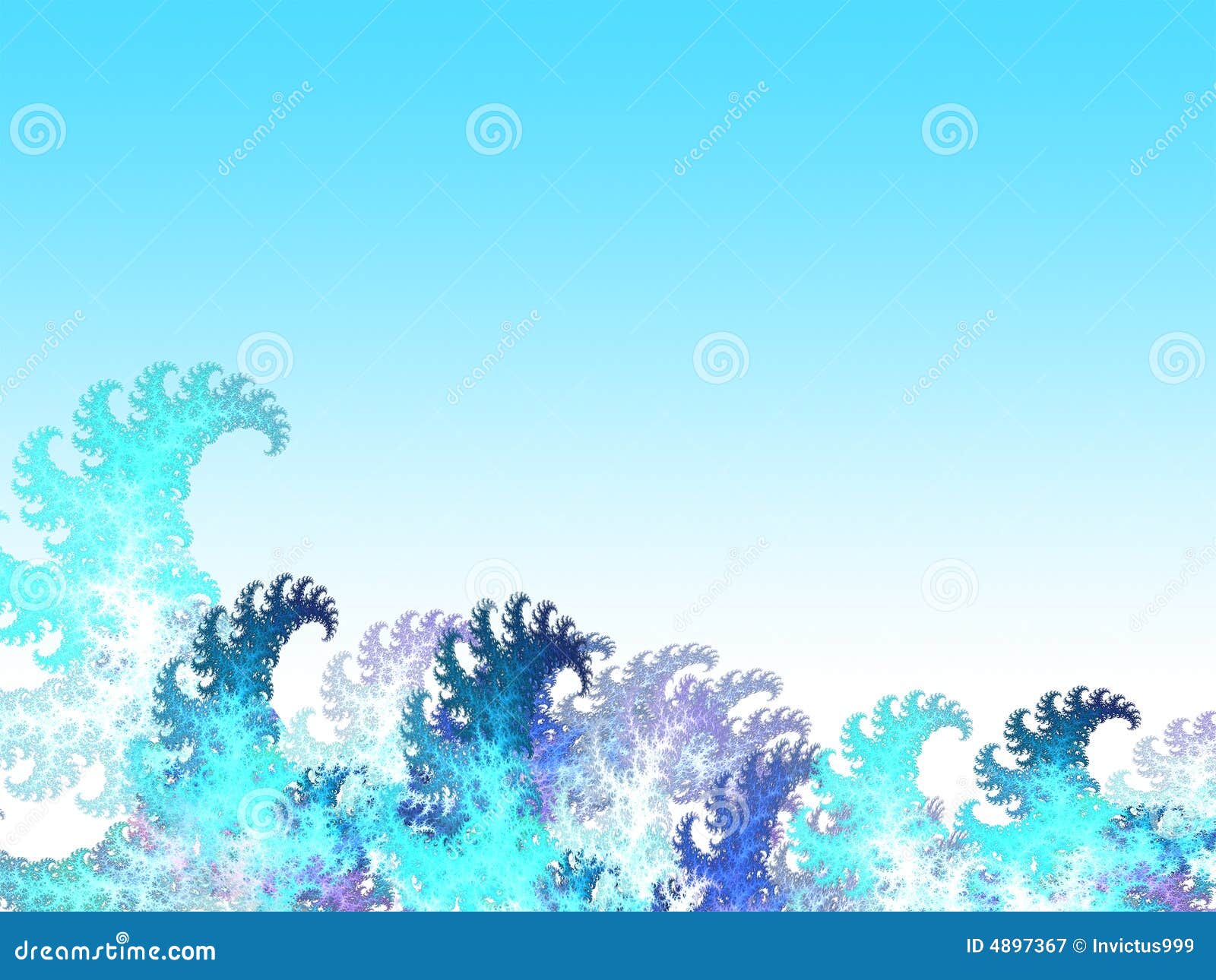 Cartoon water waves stock illustration. Illustration of comic - 4897367