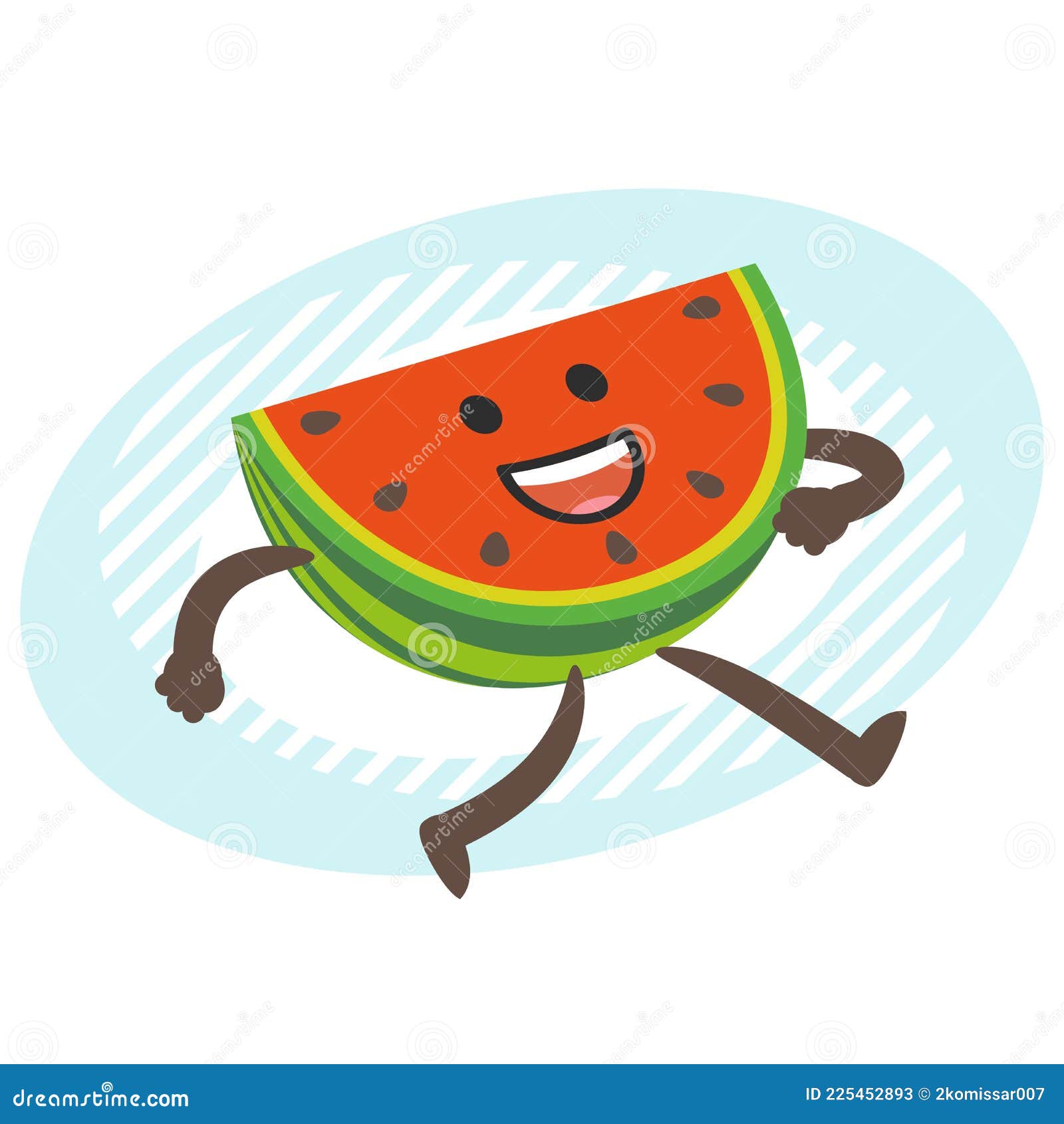 Watermelon Character With Slice Vector | CartoonDealer.com #90523249 Watermelon Character With Slice Vector | CartoonDealer.com #90523249