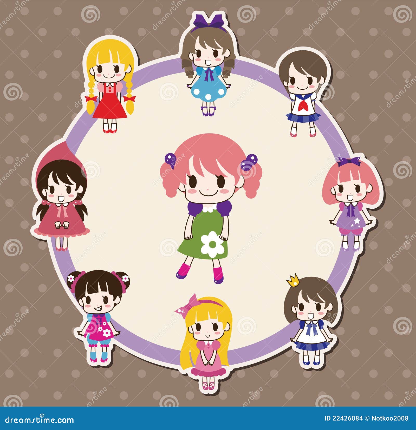 Cartoon welcome card stock vector. Illustration of classic - 22426084