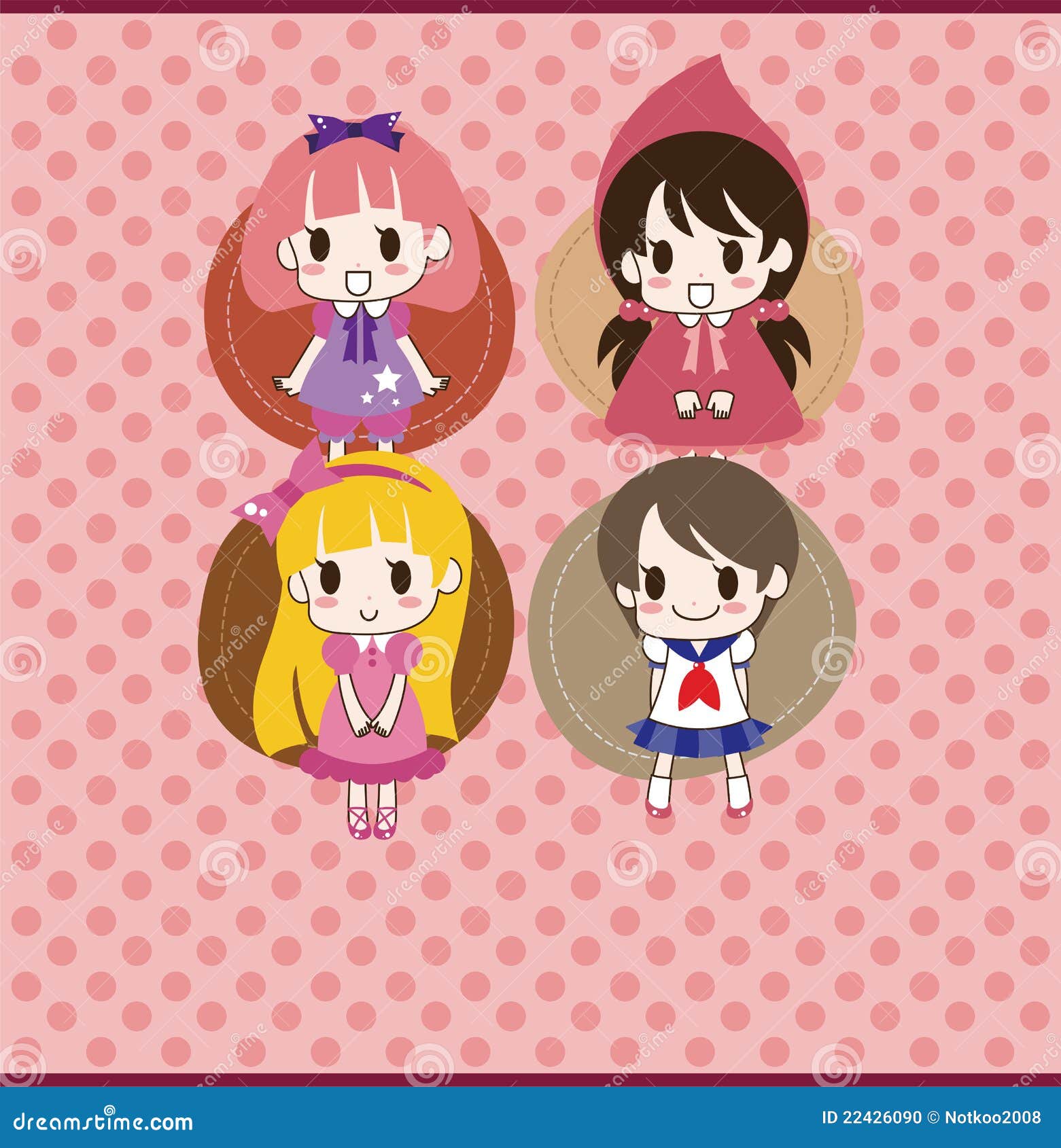 Cartoon Welcome Card Vector Illustration | CartoonDealer.com #22426110