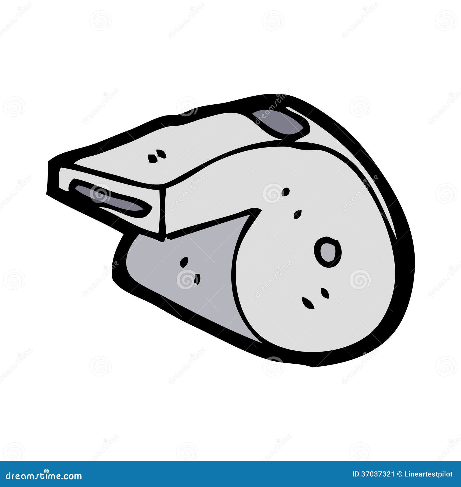 Cartoon whistle stock vector. Illustration of quirky - 37037321