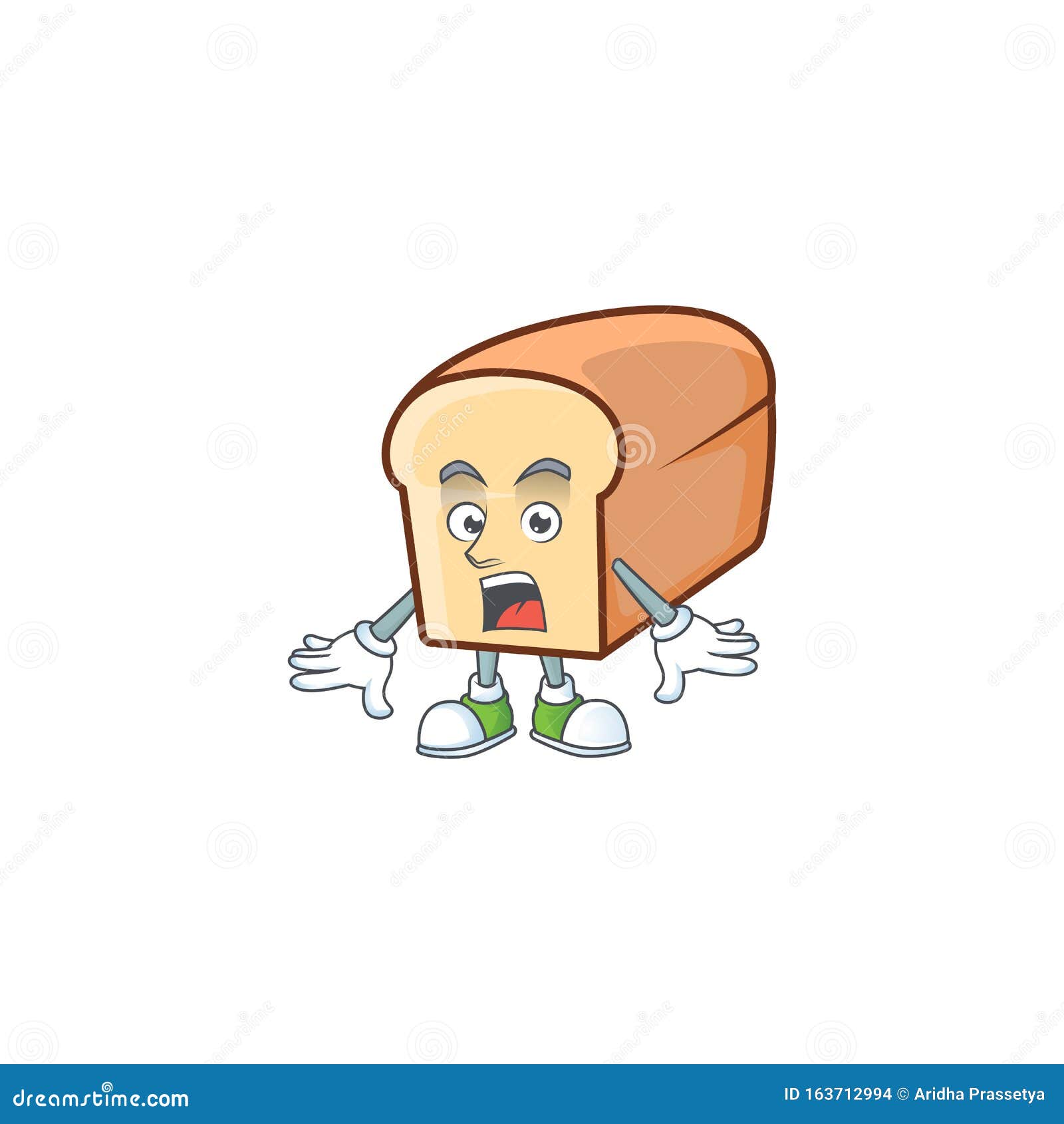 Surprised Bread Cartoon | CartoonDealer.com #49454612