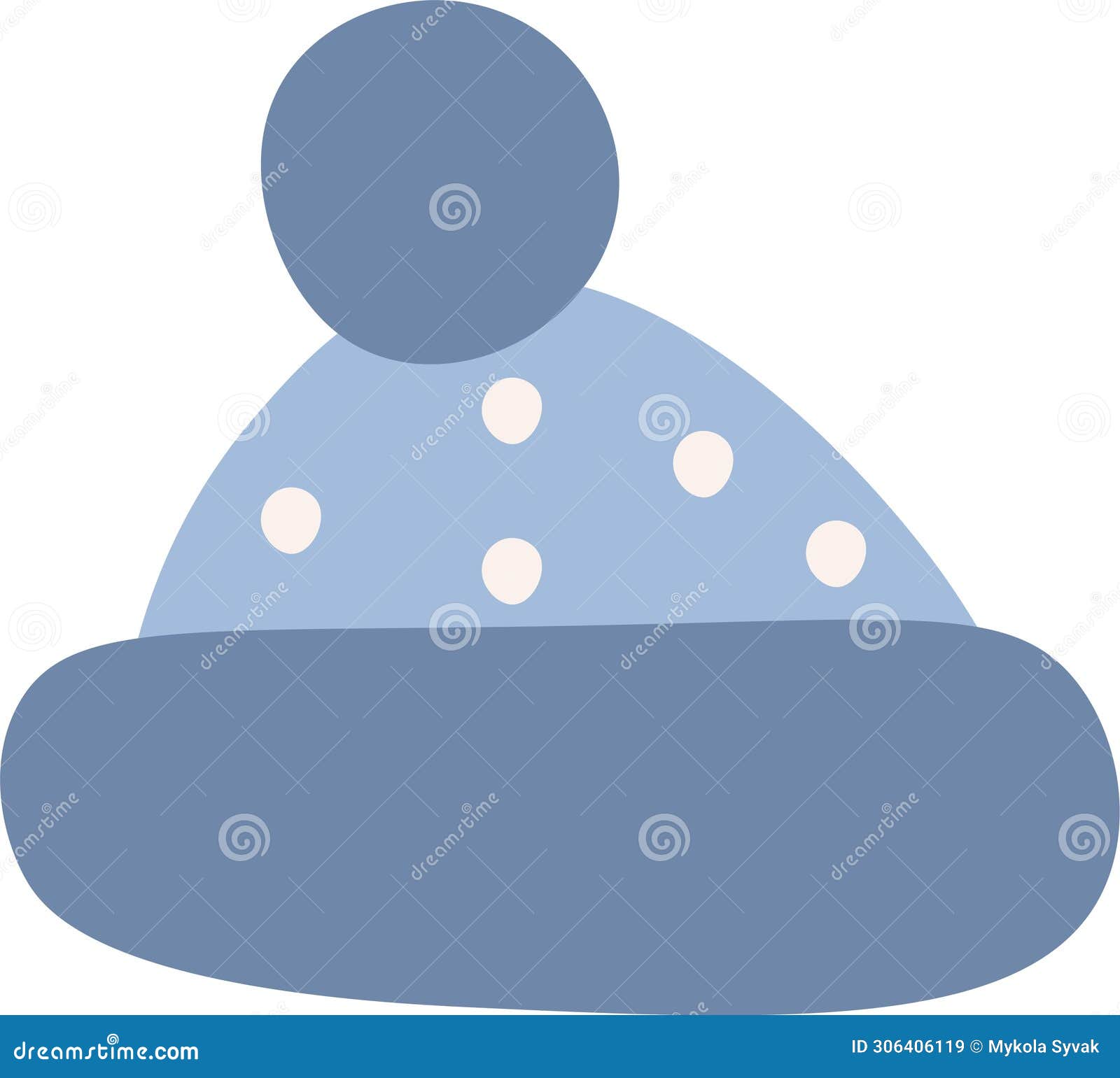 Cartoon Winter Hat stock vector. Illustration of winter - 306406119