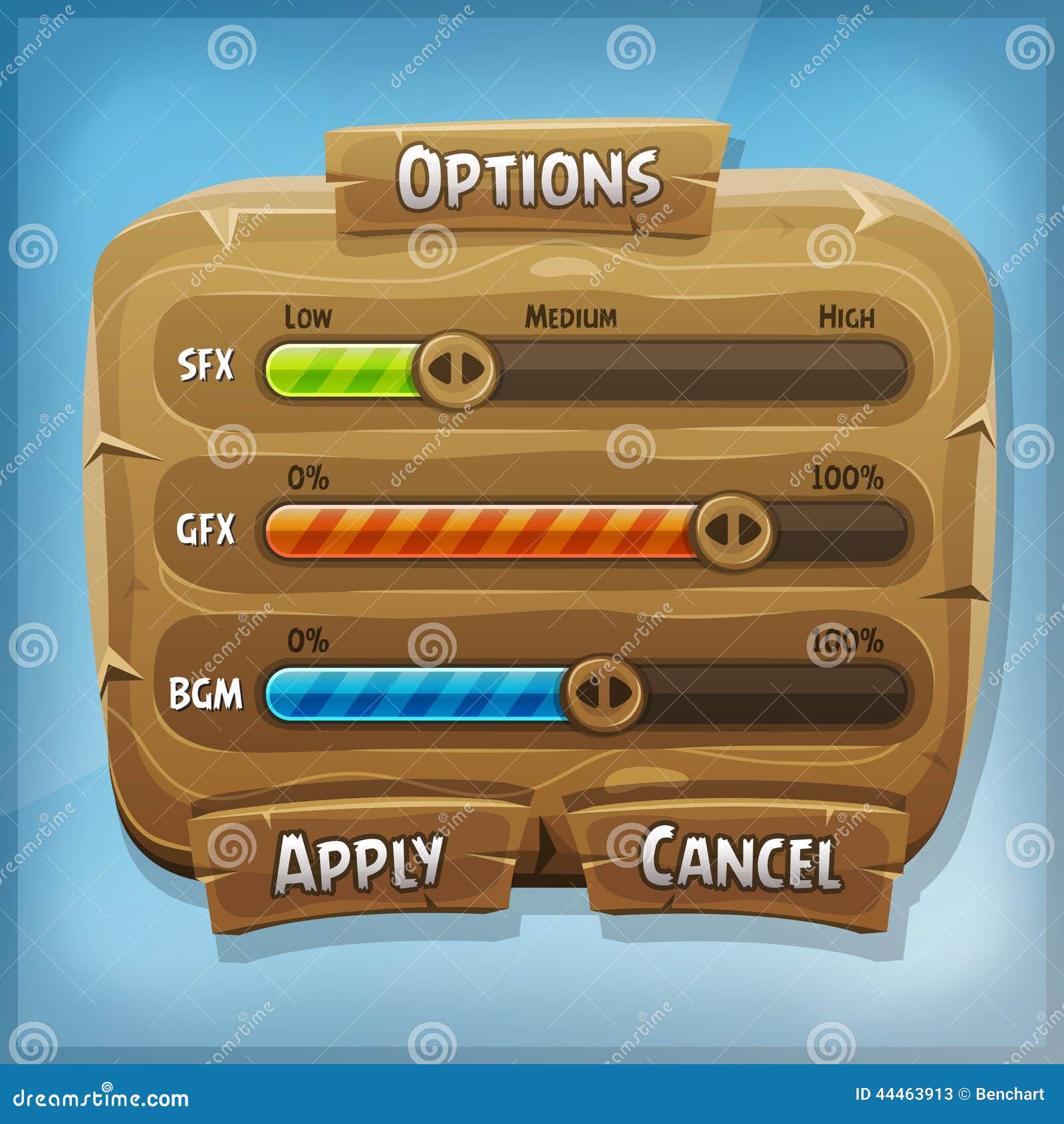 Cartoon Wood Control Panel for Ui Game Stock Vector - Illustration of ... Cartoon Wood Control Panel for Ui Game Stock Vector - Illustration of ...