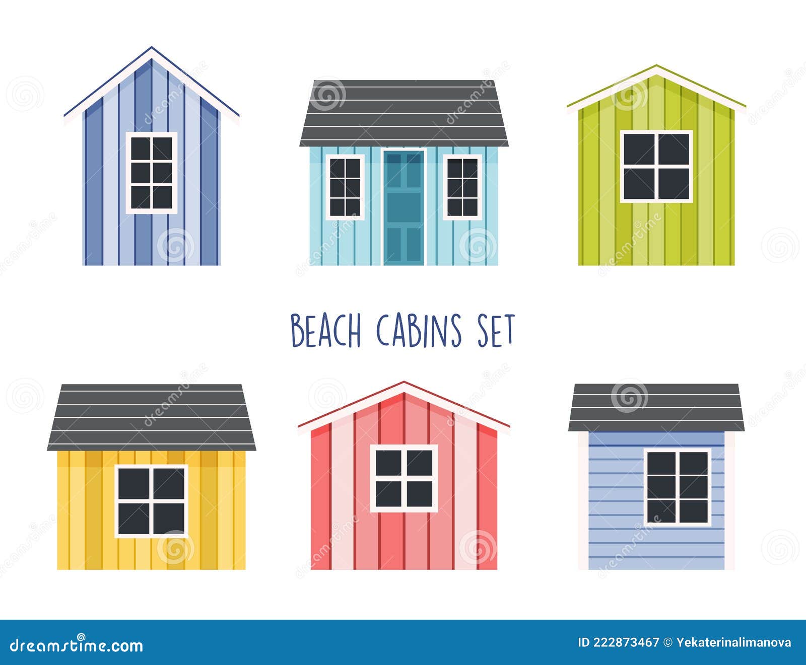 Cartoon Car Cabins Cableway In Mountains Card Poster. Vector ...