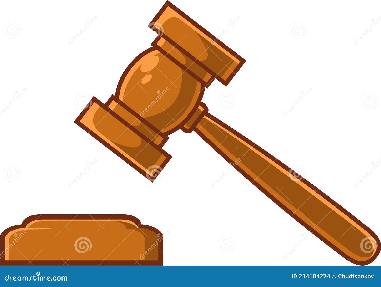 Cartoon Wooden Brown Judge Gavel Stock Vector - Illustration of guilt ... Cartoon Wooden Brown Judge Gavel Stock Vector - Illustration of guilt ...
