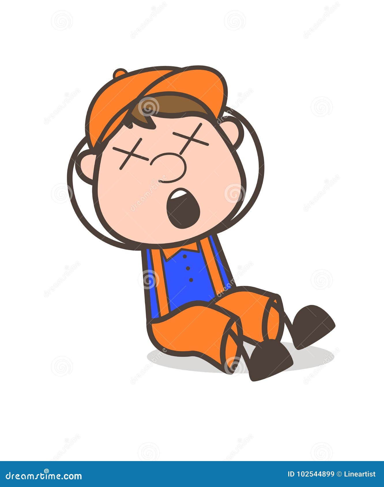 Dizzy Face Emoji Icon Illustration. Cross Eyes Symbol Emoticon Design ...