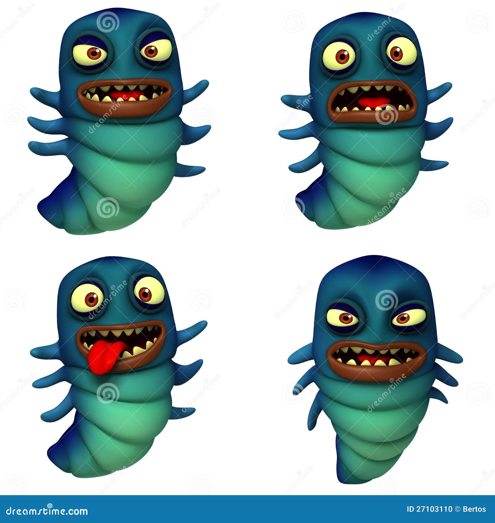 Cartoon worm stock illustration. Illustration of larva - 27103110
