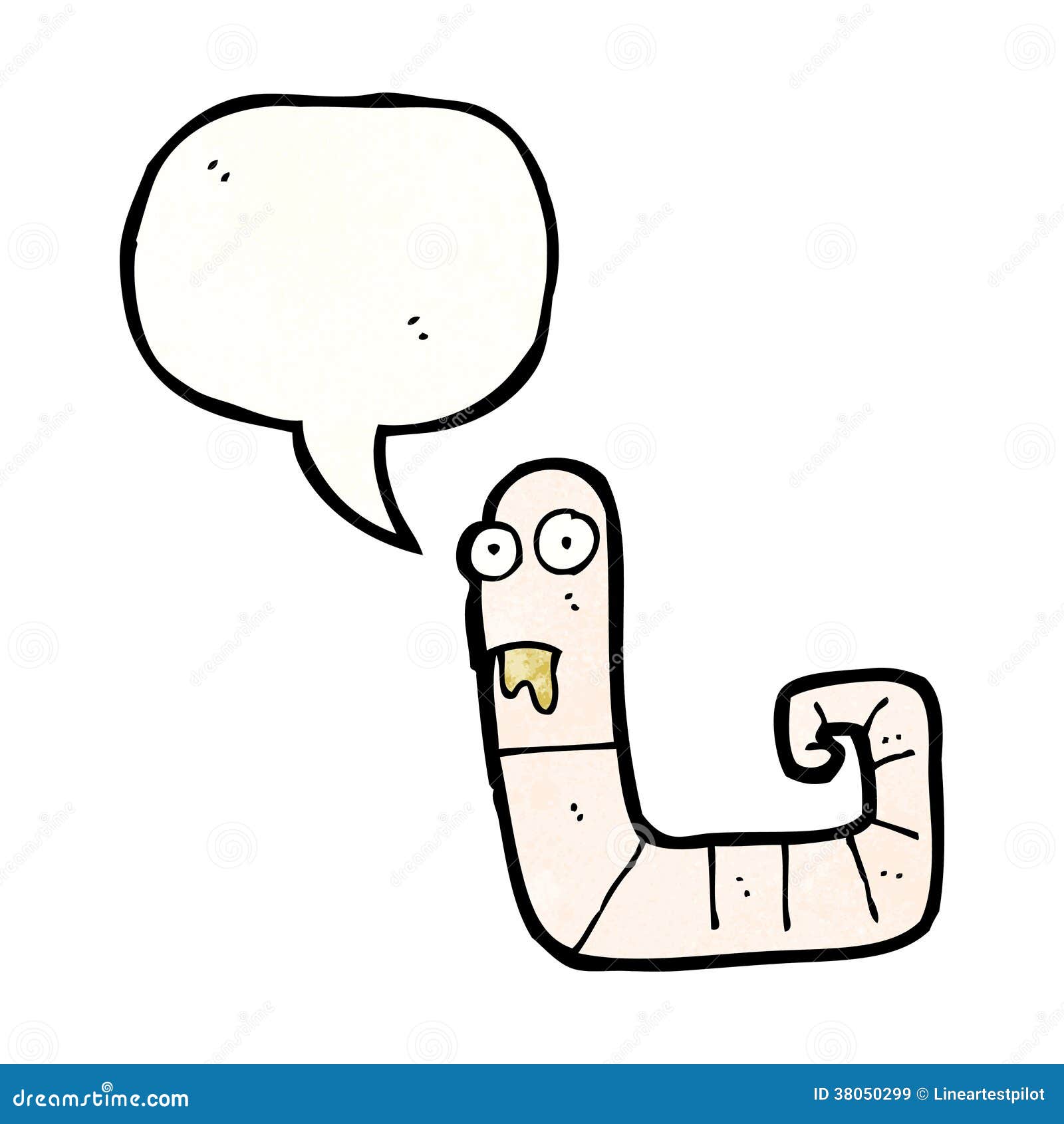 Cartoon worm stock vector. Illustration of cartoon, worm - 38050299