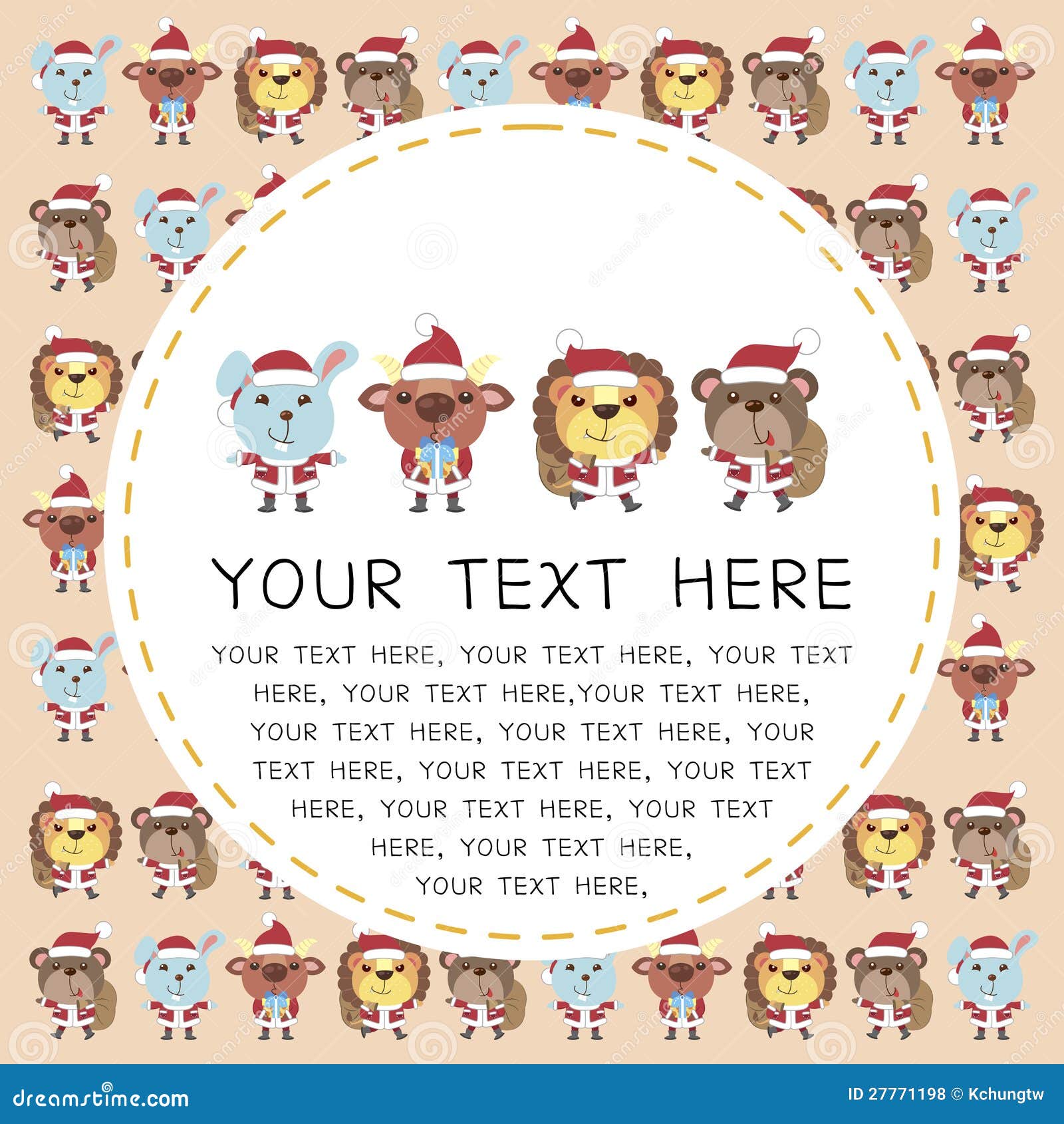 Cartoon Xmas Labels. | CartoonDealer.com #299069127