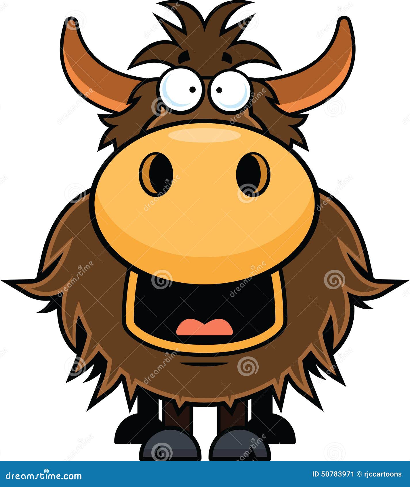 Cartoon Yak Happy stock vector. Illustration of cute - 50783971 Cartoon Yak Happy stock vector. Illustration of cute - 50783971