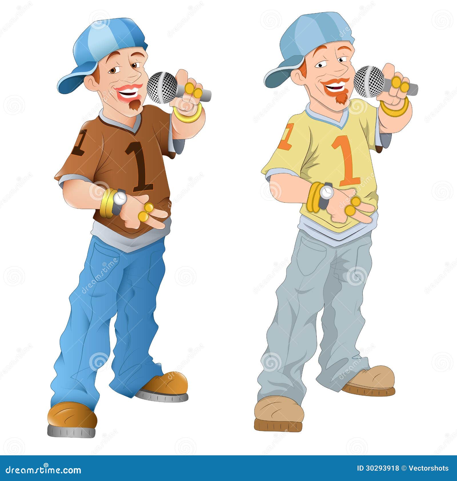 Singer - Vector Character Illustration Royalty Free Stock Photos ...