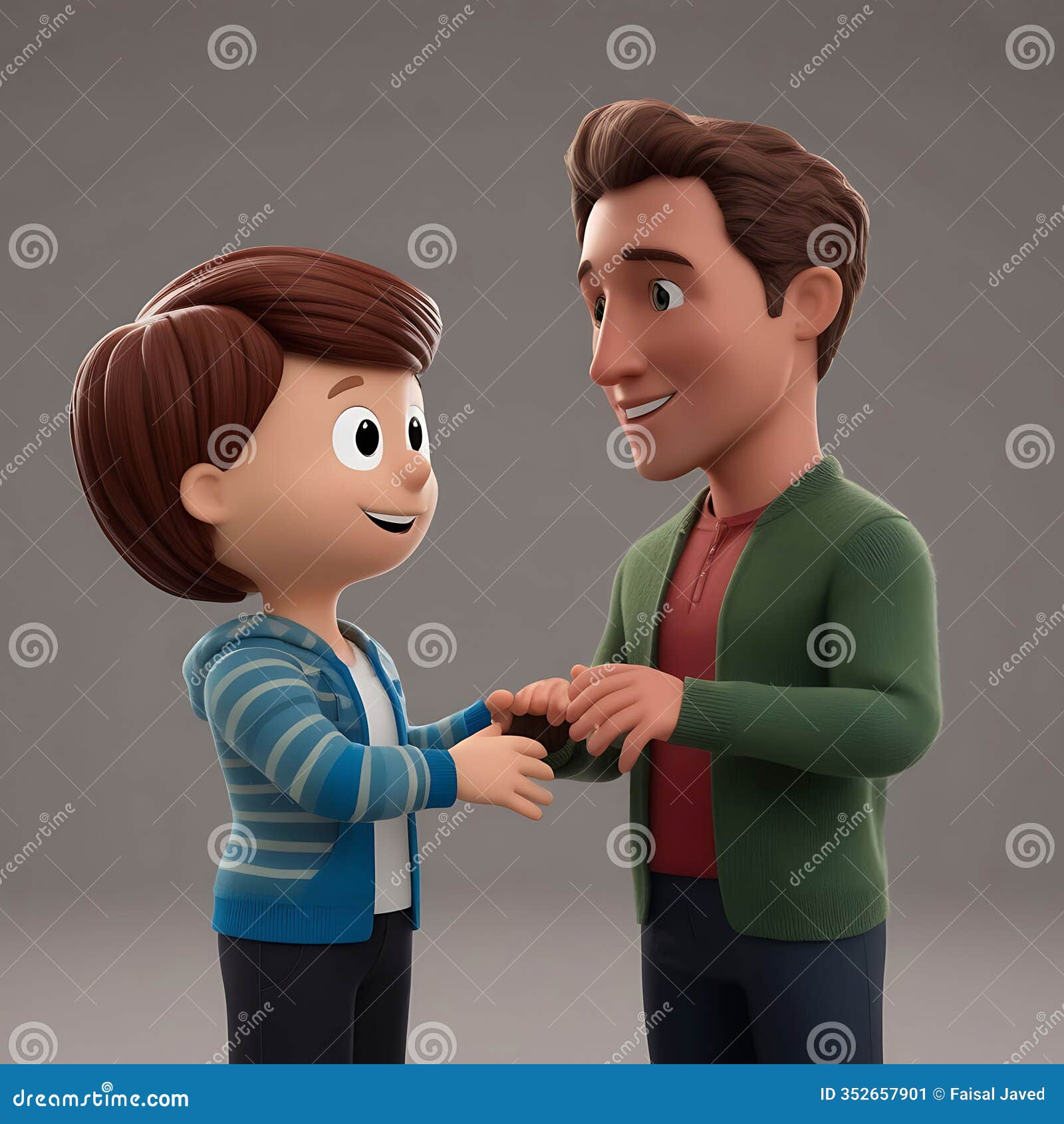 Cartoonish 2D Characters Interacting with Realistic 3D Human Figures ...