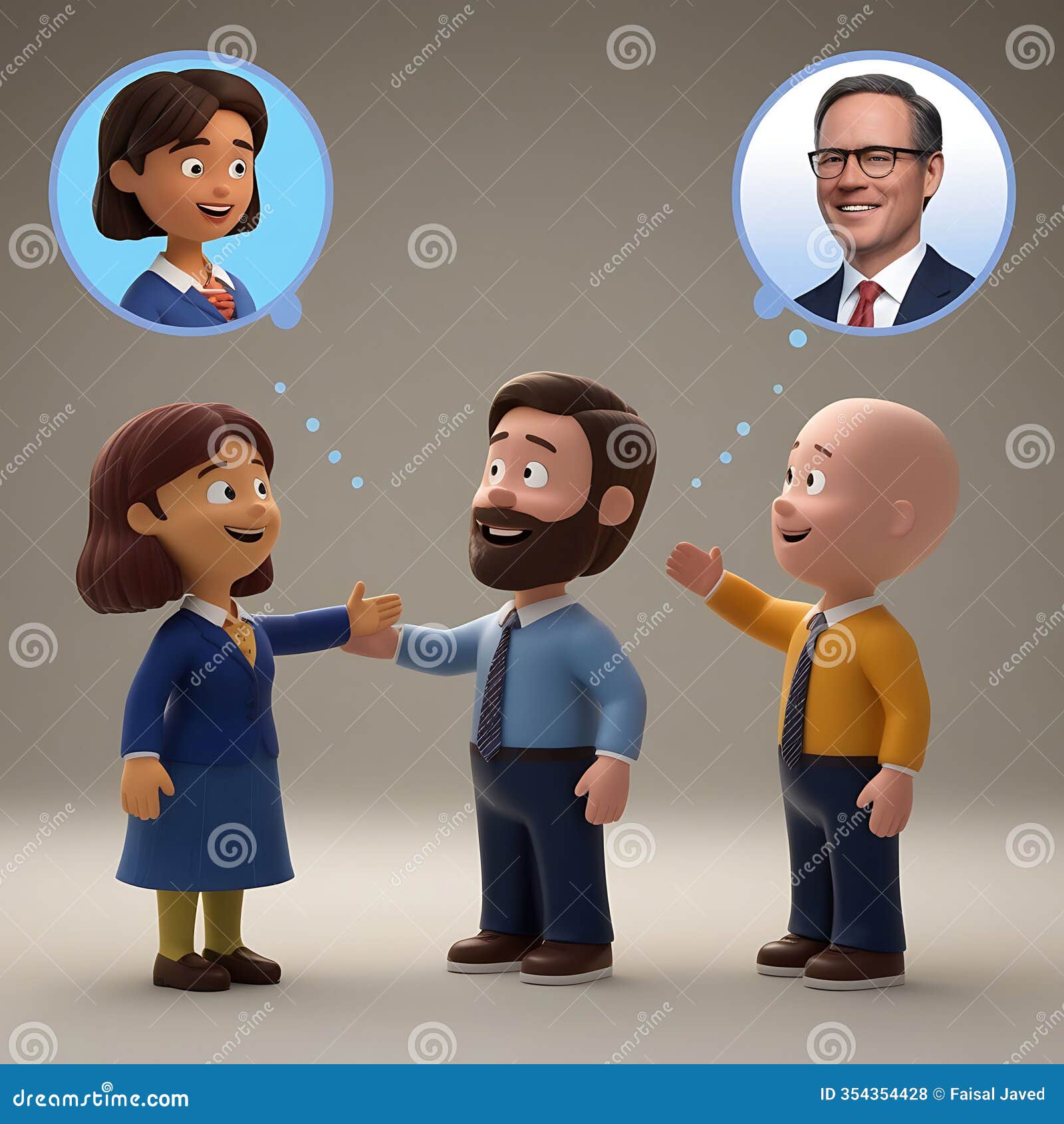 Cartoonish 2D Characters Interacting with Realistic 3D Human Figures ...