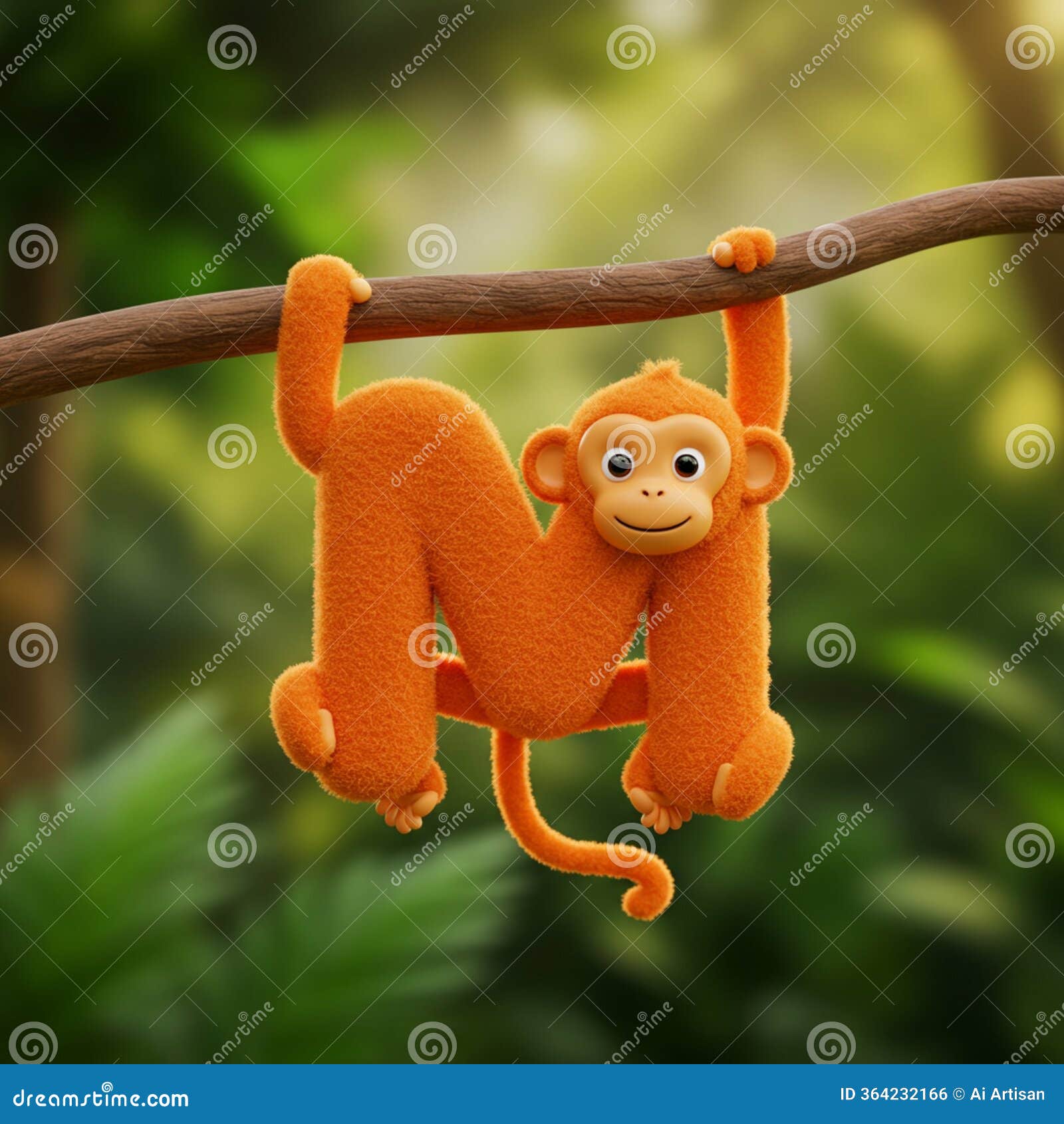 Cartoonish Monkey Logo Concept By Fernando Amorsolo Royalty-Free Stock ...