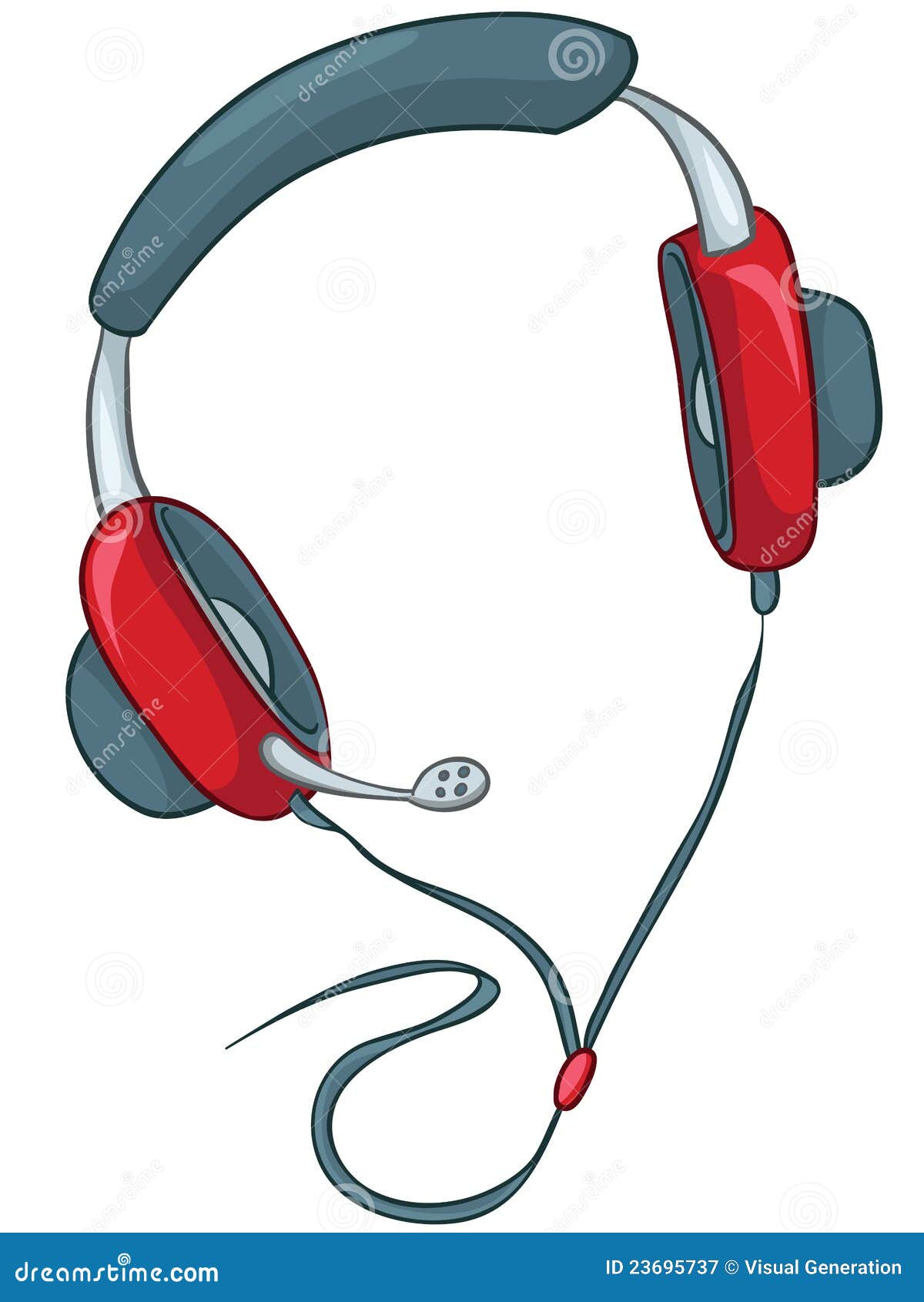 Cartoons Home Appliences Headphone Stock Vector - Illustration of ...