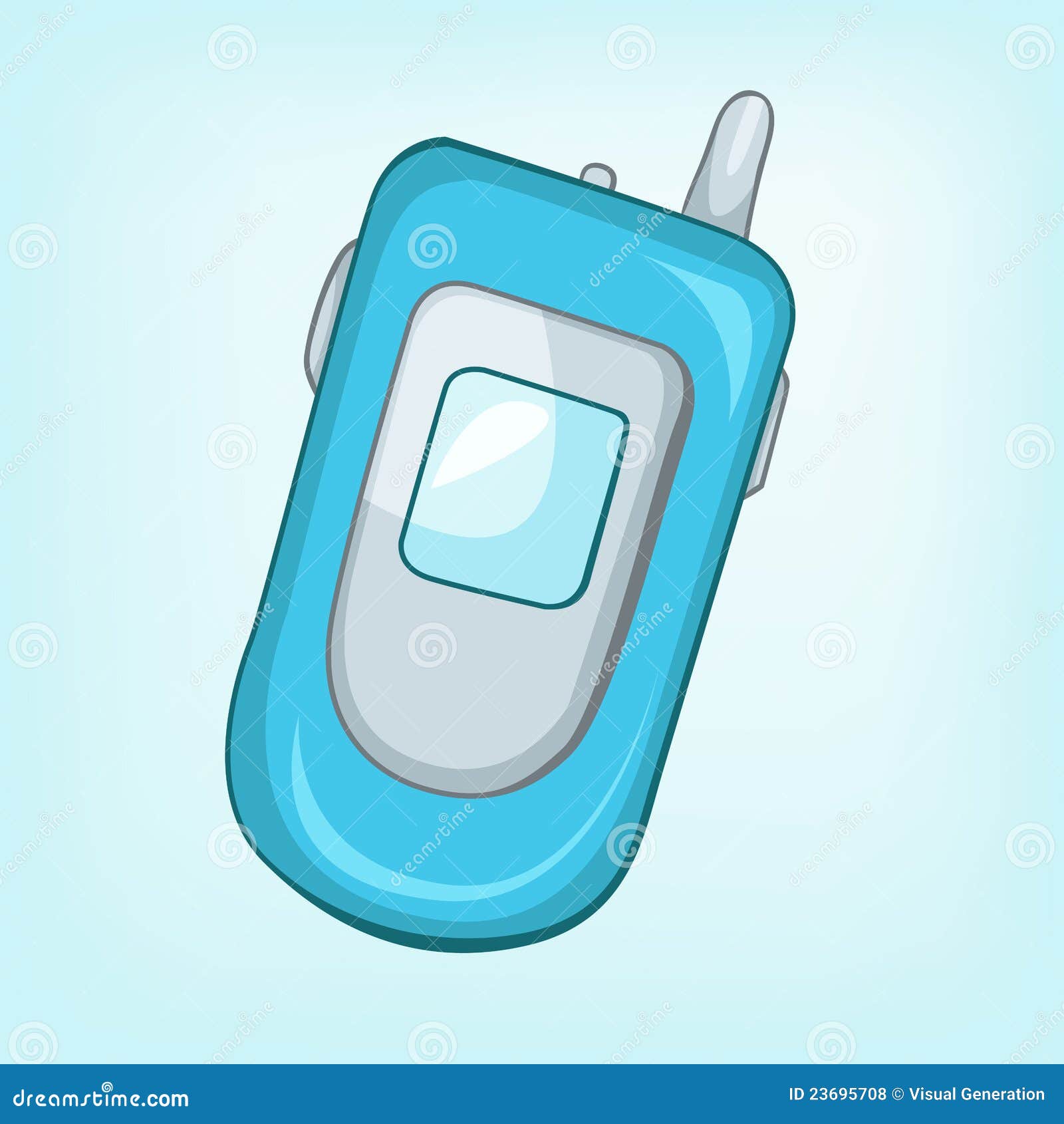 Cartoons Home Appliences Phone Stock Vector - Illustration of ...