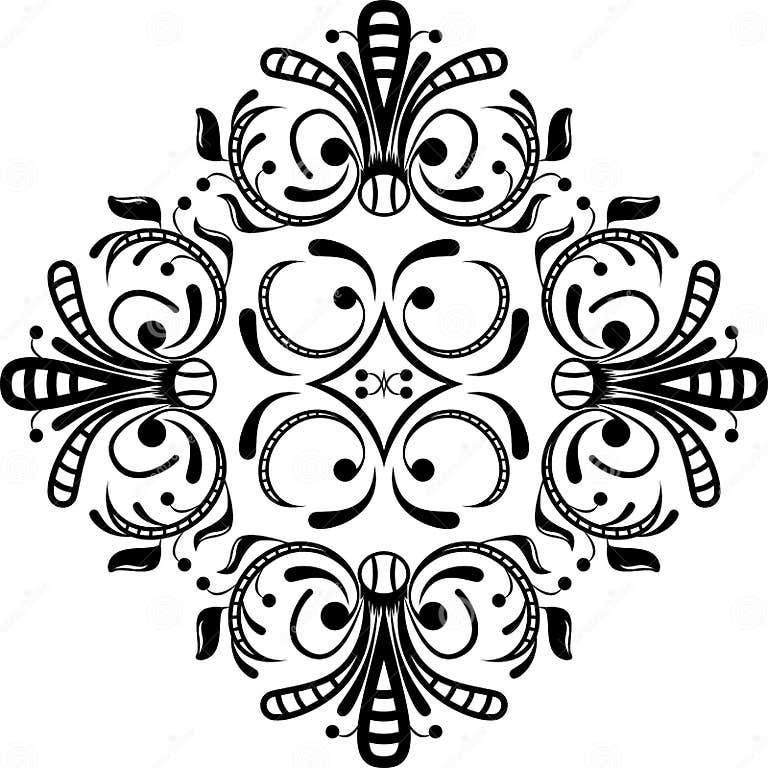 Cartouche, vector stock vector. Illustration of spiral - 931237