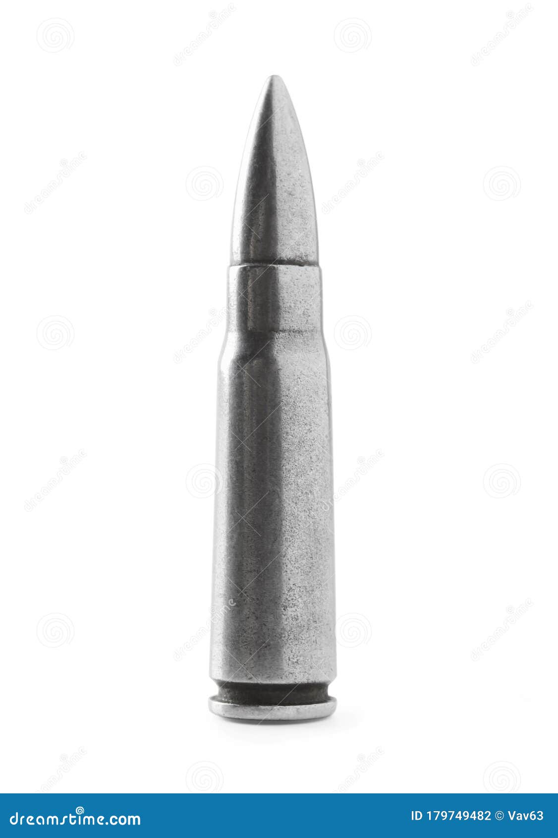 Cartridge from the Automatic Weapons Stock Photo - Image of caliber ...