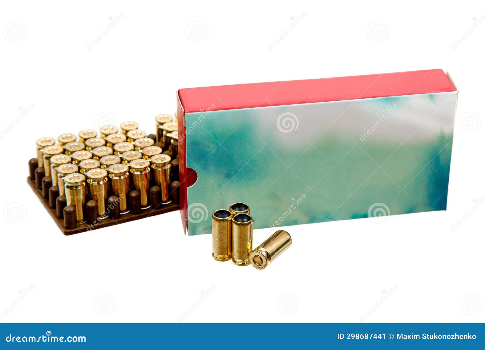 Cartridges with Rubber Bullets. Ammunition for a Traumatic Pistol. Non ...