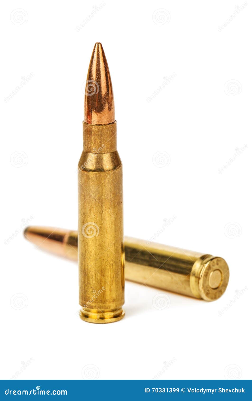 Cartriges with bullet stock image. Image of objects, weapon - 70381399