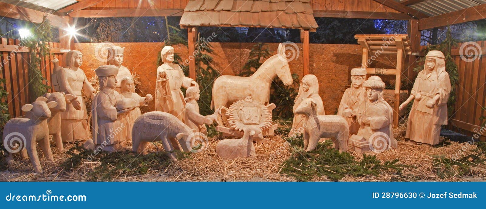 Carved Bethlehem - Christmas Stock Photo - Image of night, religion ...
