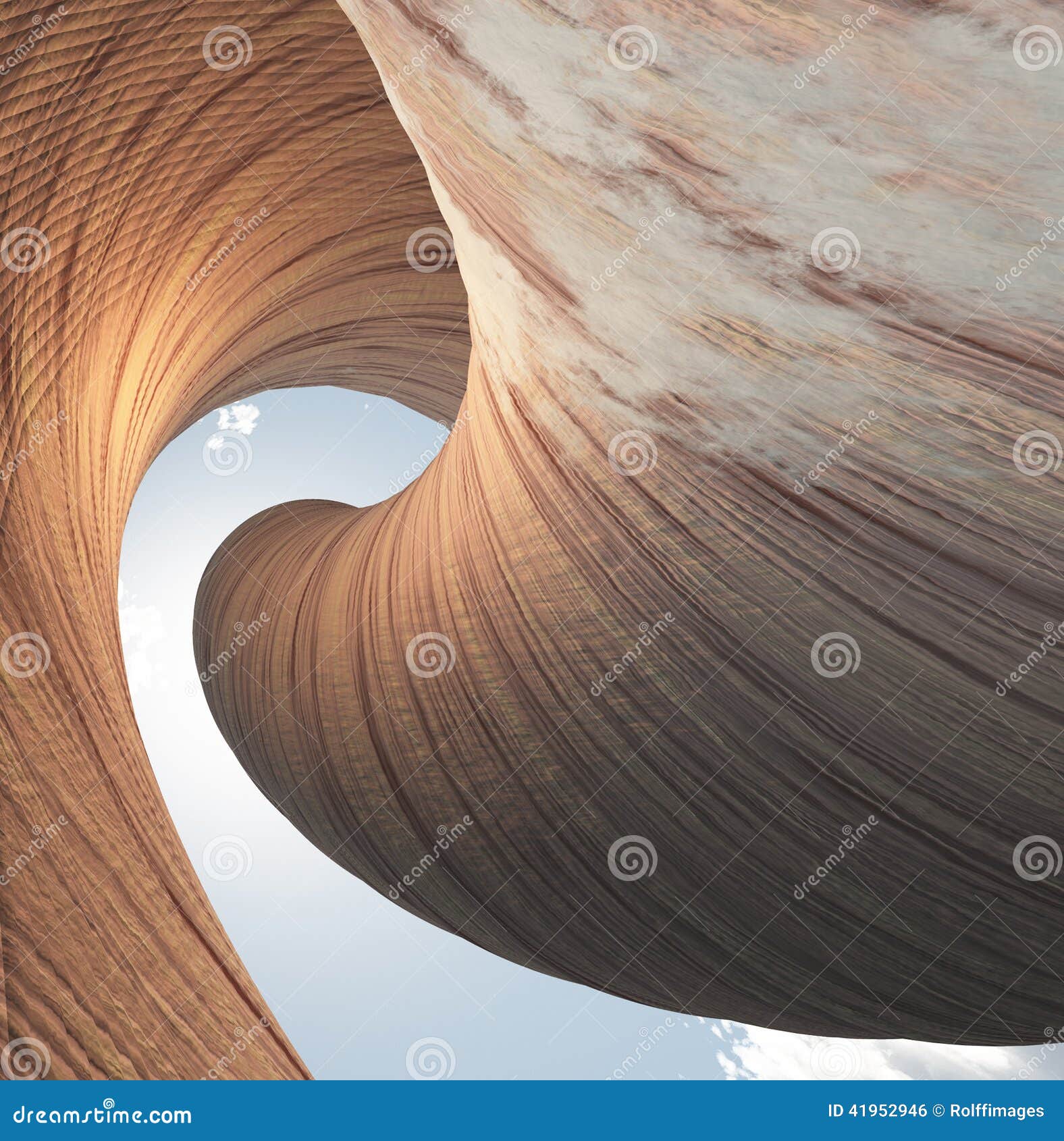 Carved Canyon stock illustration. Illustration of curve - 41952946