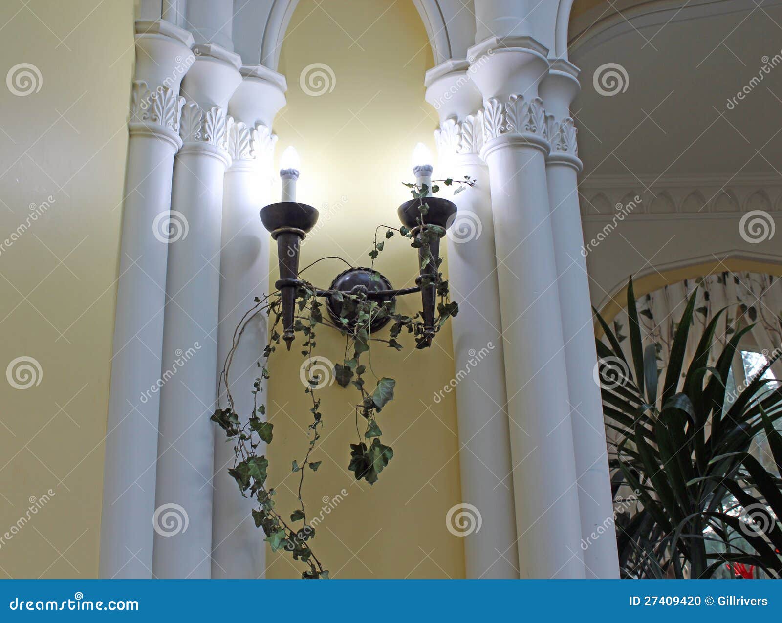 Carved Columns stock photo. Image of industry, castle - 27409420