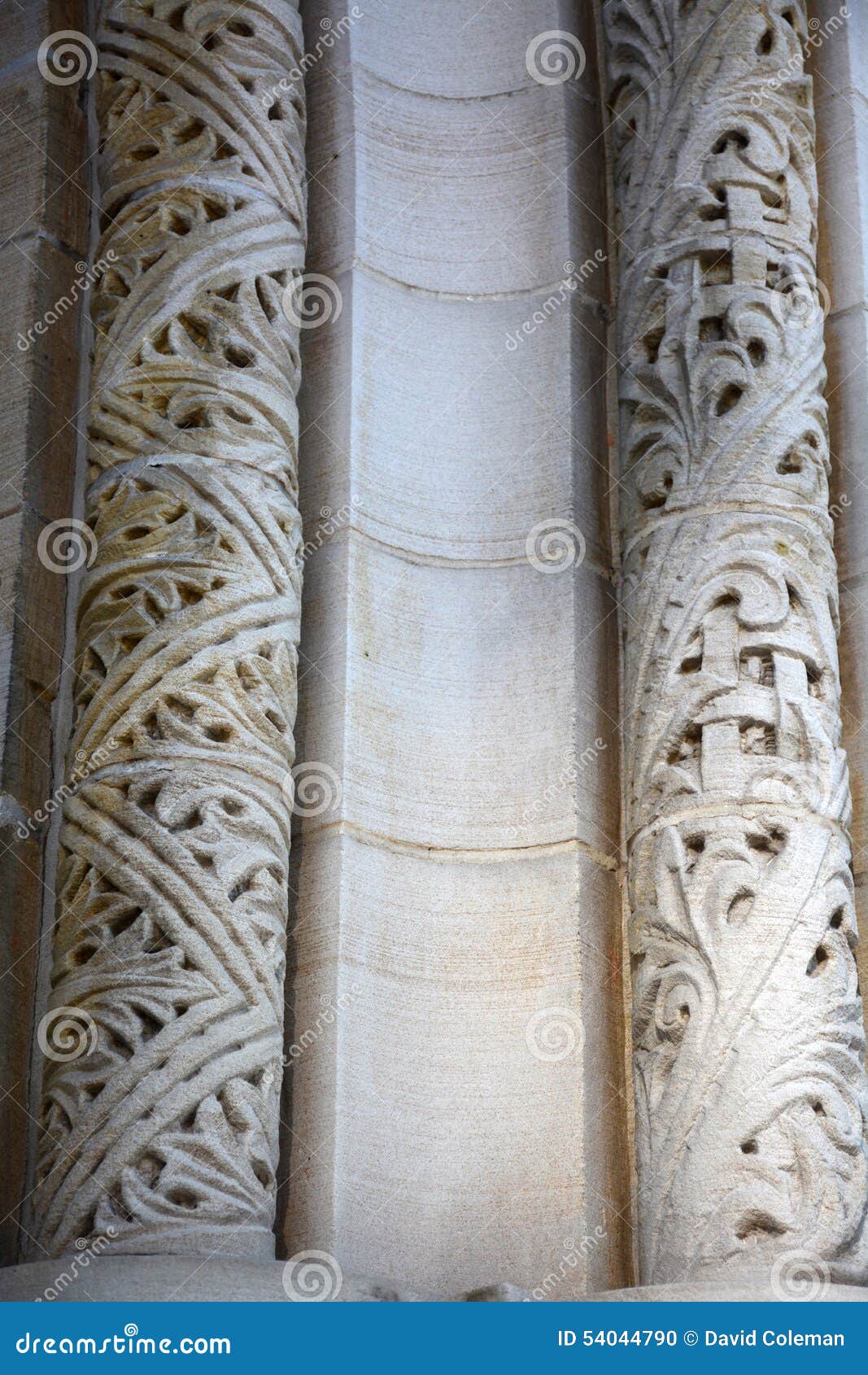 Carved columns stock photo. Image of detail, decorating - 54044790