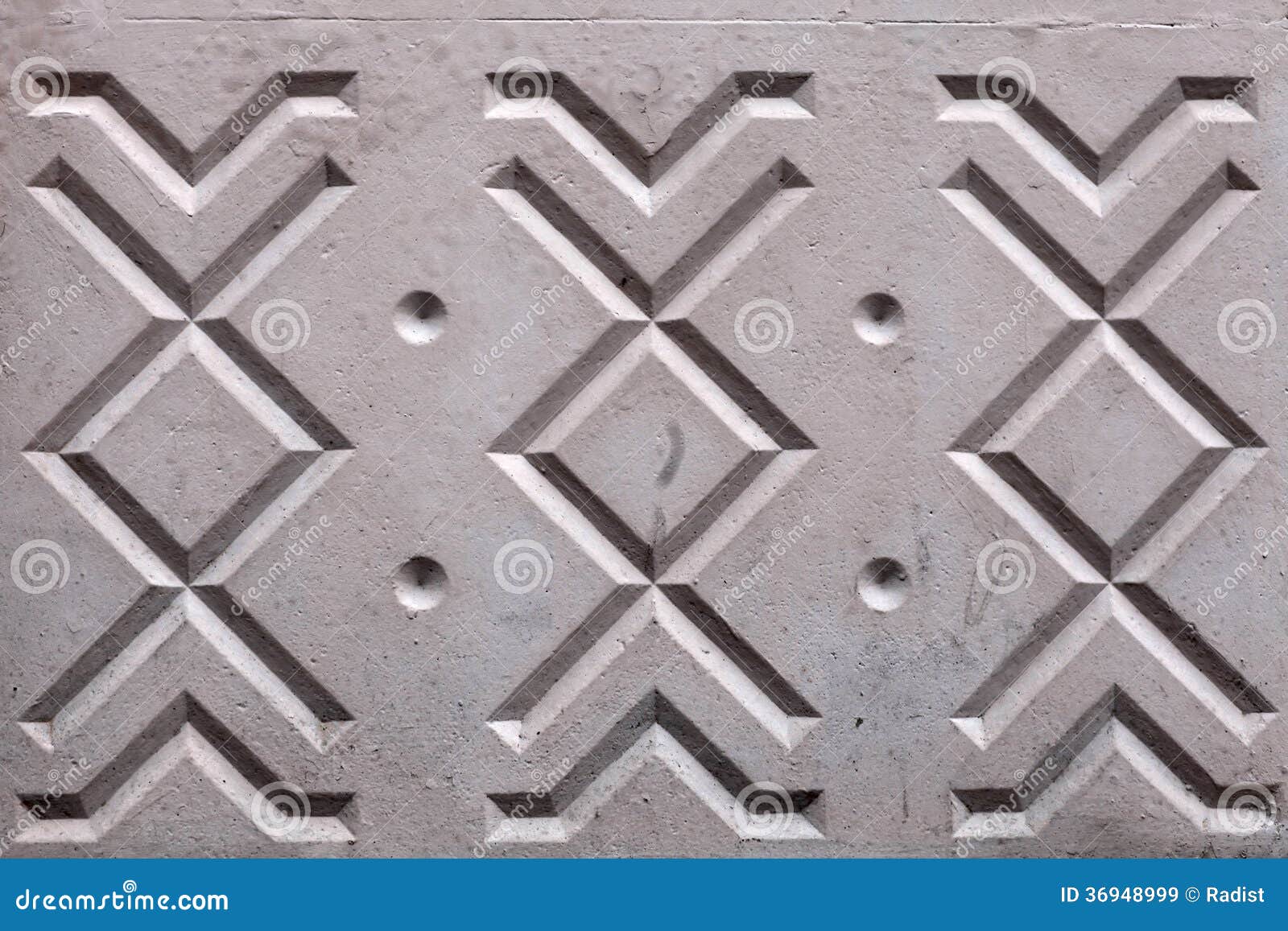 Carved Concrete Architectural Detail Texture Stock Image ...