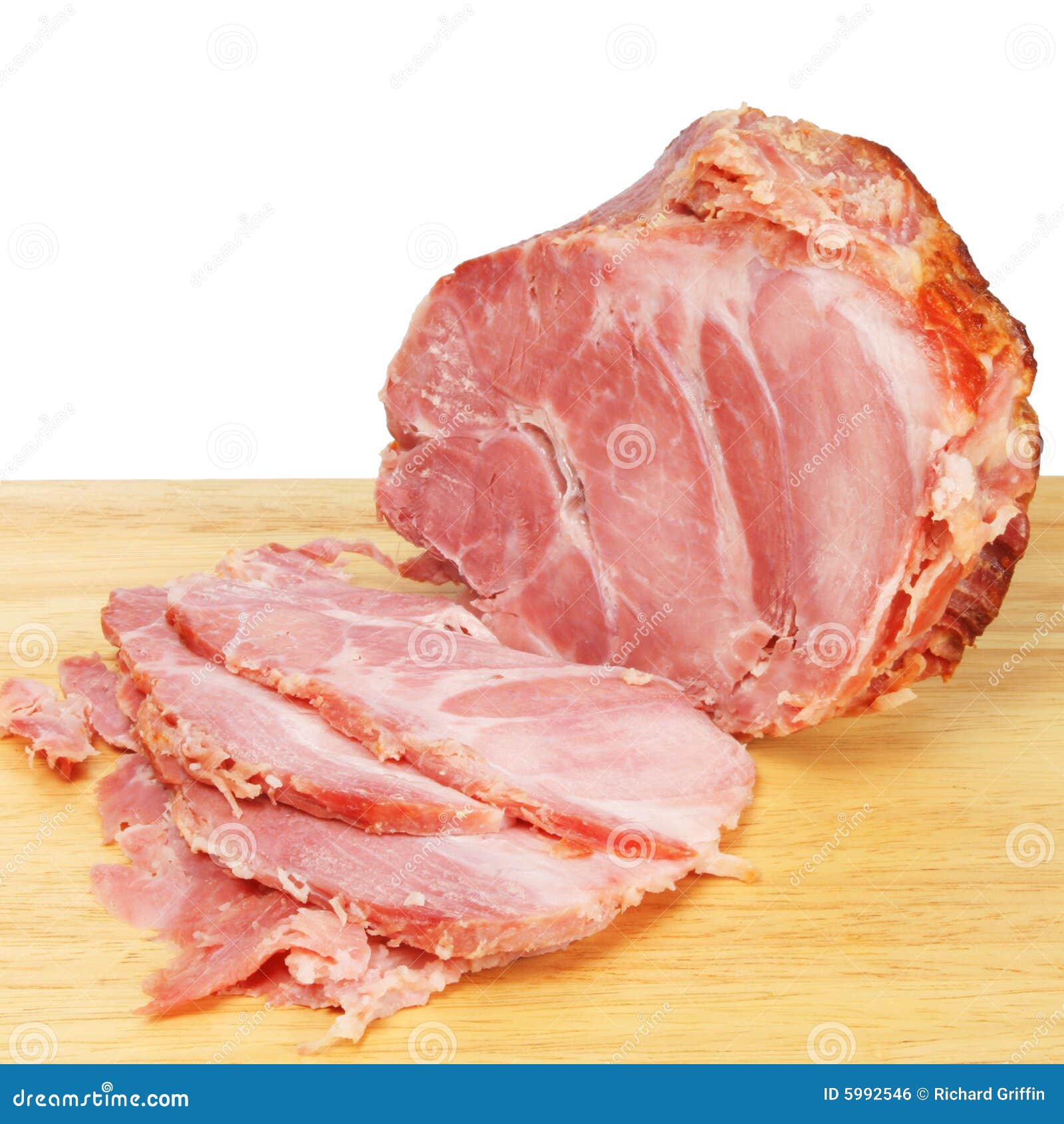 Carved ham stock photo. Image of meat, baked, slice, carved - 5992546