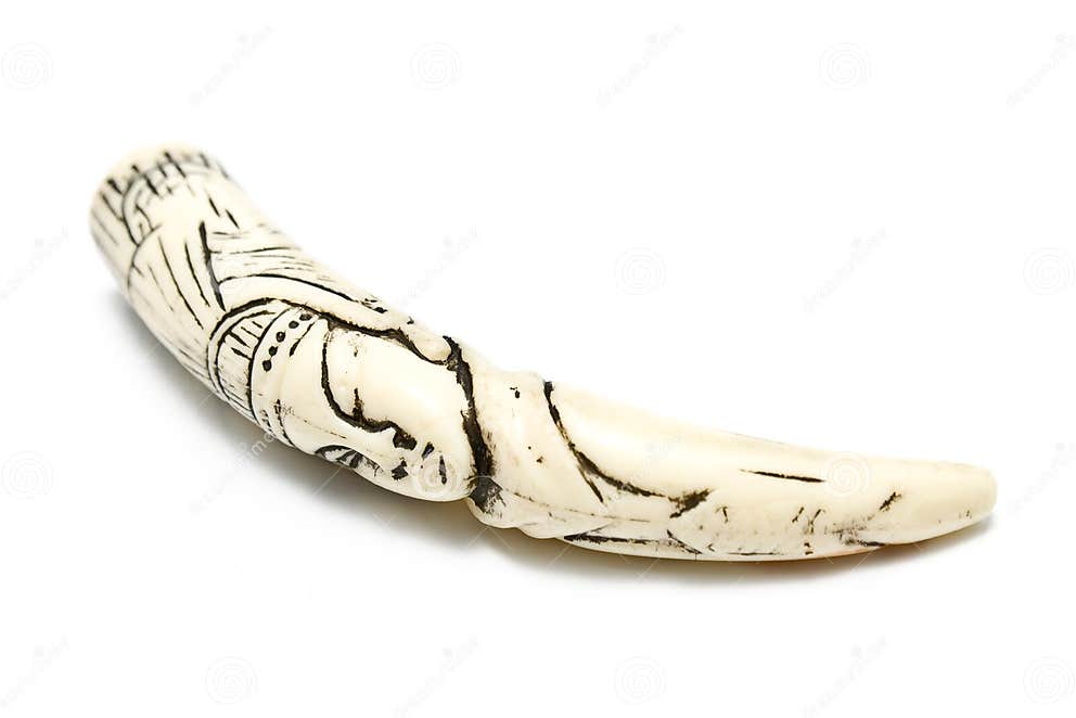 Carved ivory tusk stock photo. Image of black, beak, tusk - 20397560