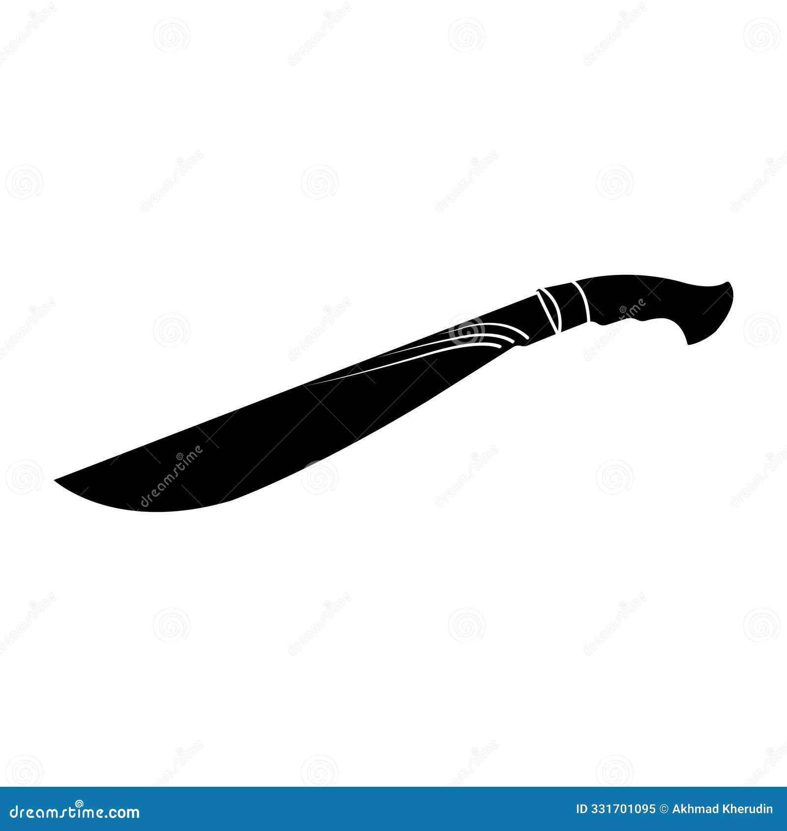 Carved machete design stock vector. Illustration of vector - 331701095