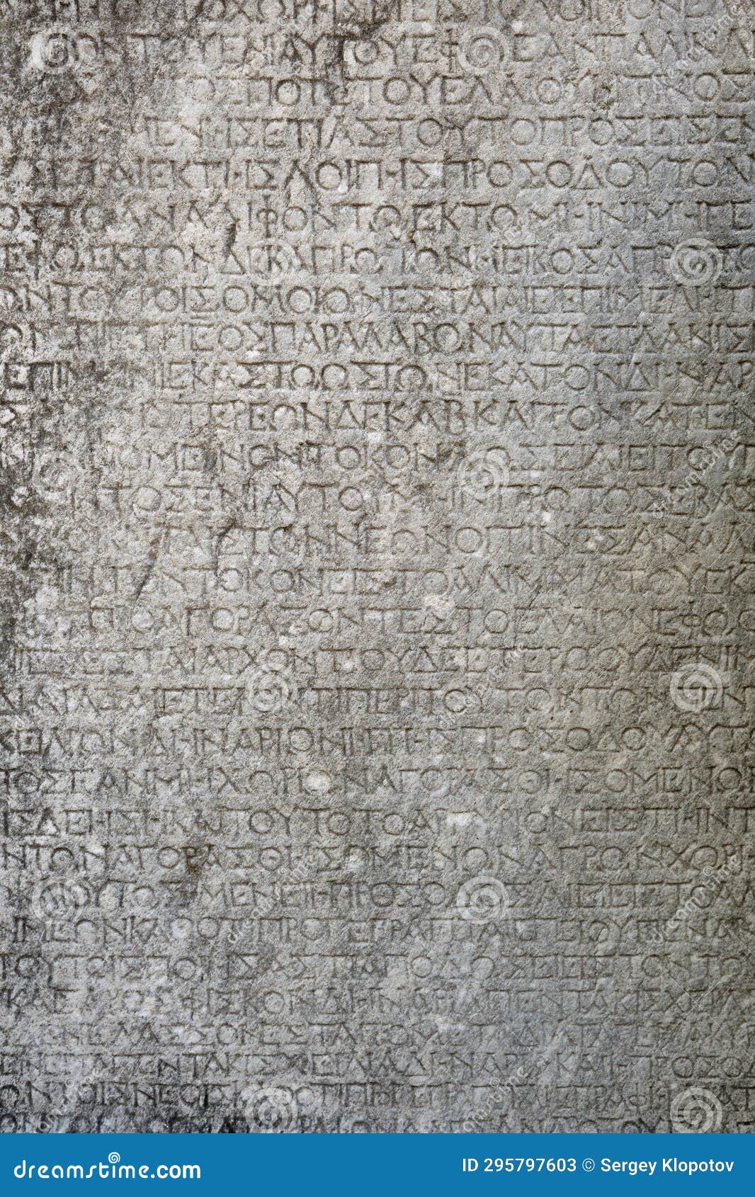 Carved Marble Letter of the Greek Alphabet Stock Image - Image of ...