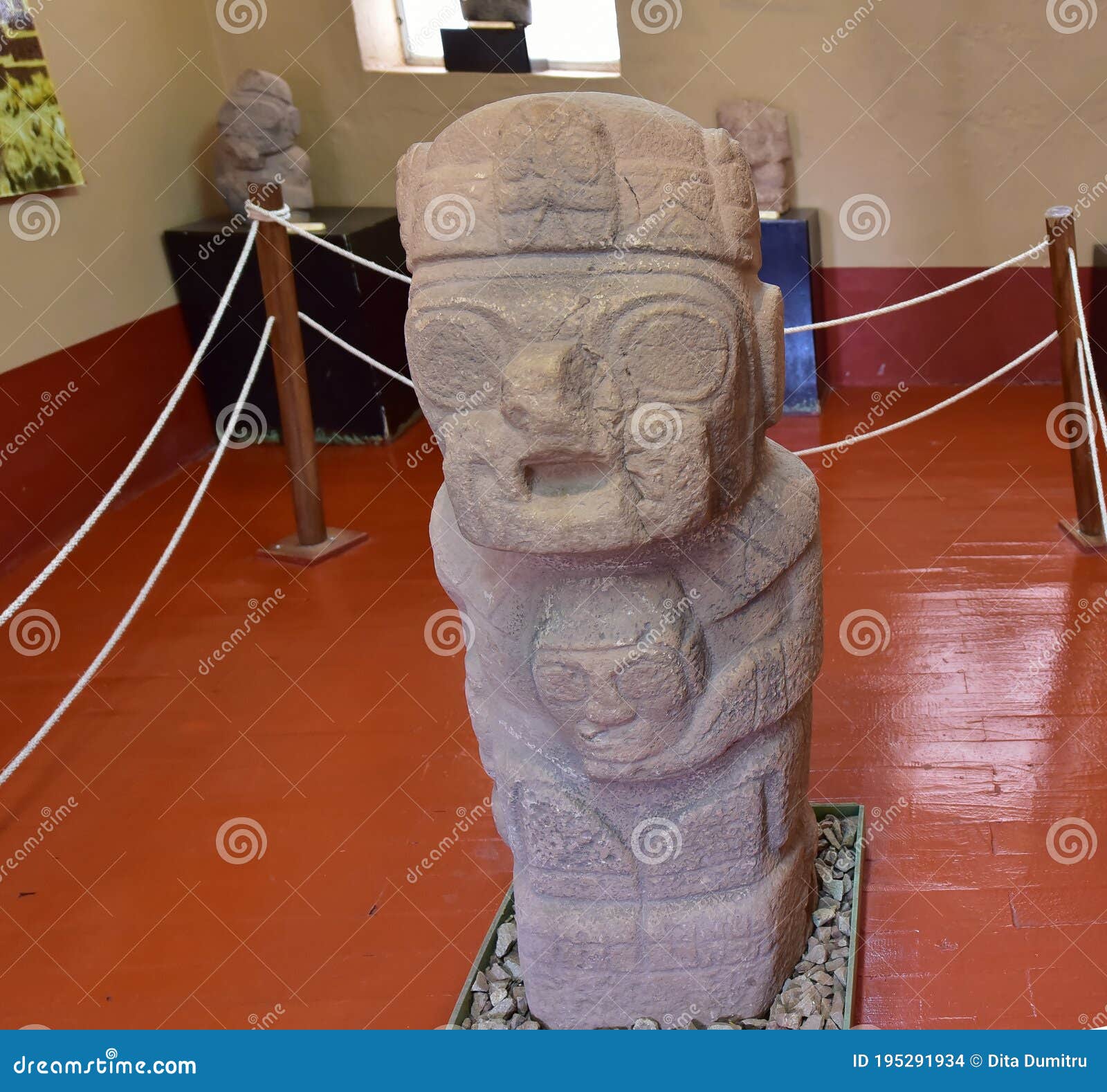 Pukara Archaeological Complex-Pukara Museum -Peru 100 Editorial Stock ...