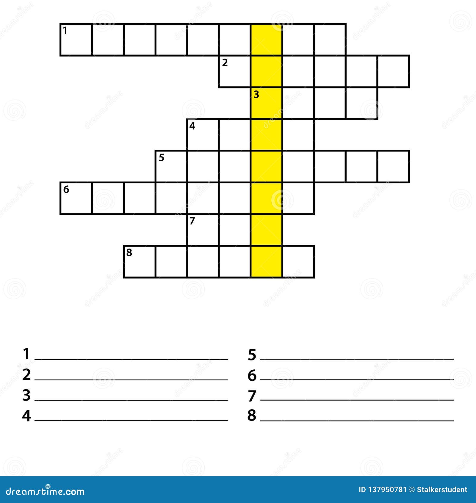 Flat Crossword Puzzle Showing Machine Learning Components As Dice ... Flat Crossword Puzzle Showing Machine Learning Components As Dice ...