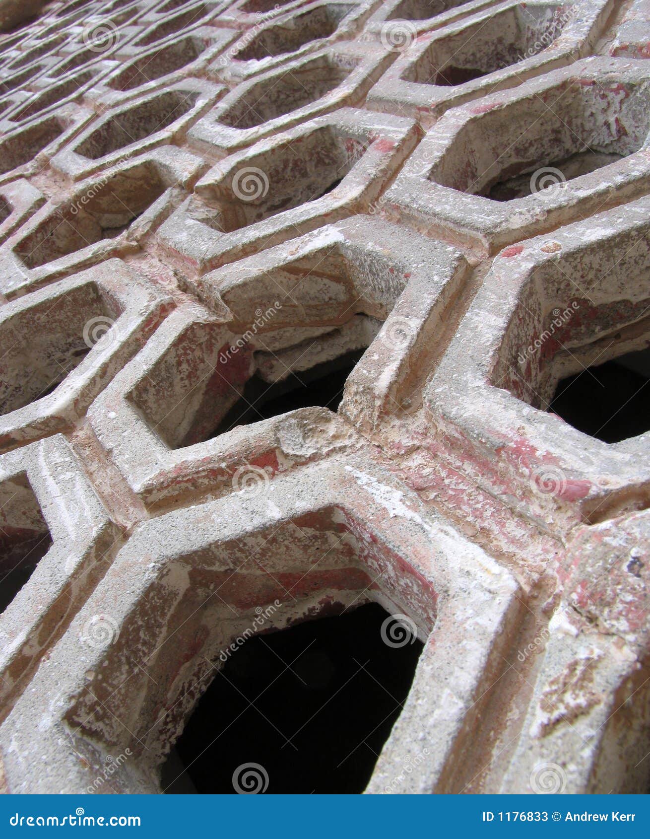 Stone Grating At Humayun's Tomb In New Delhi, India Stock Photo ...