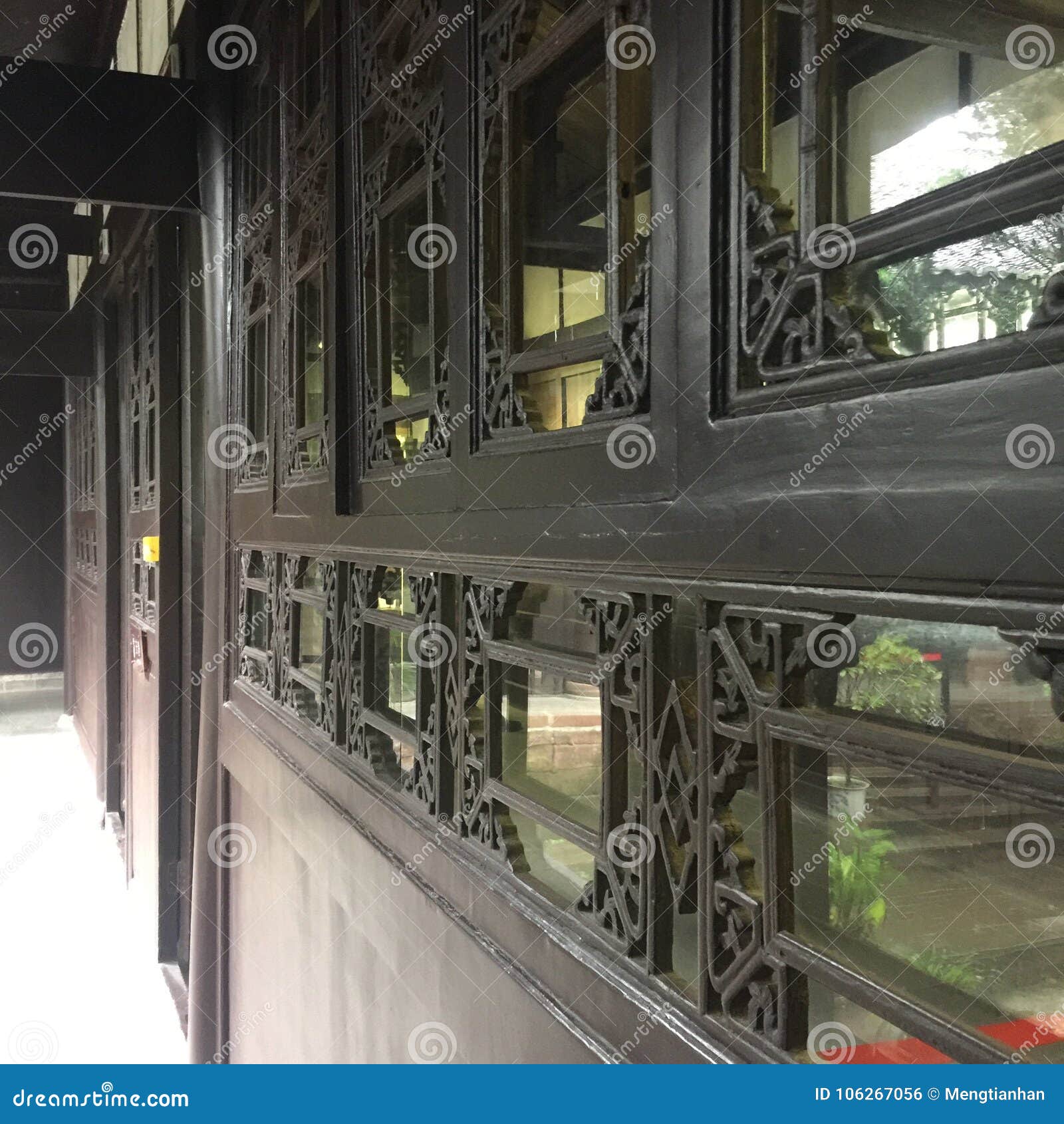 Carved windows stock photo. Image of features, decoration - 106267056