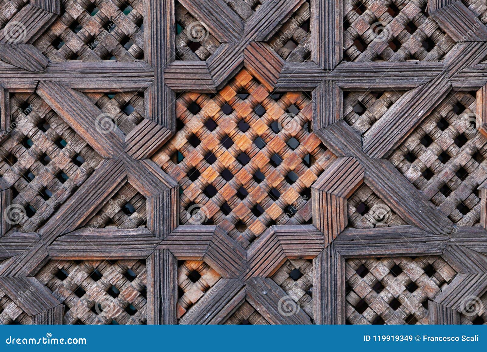 Carved Wood Screen in Morocco Stock Image - Image of arts, muslim ...