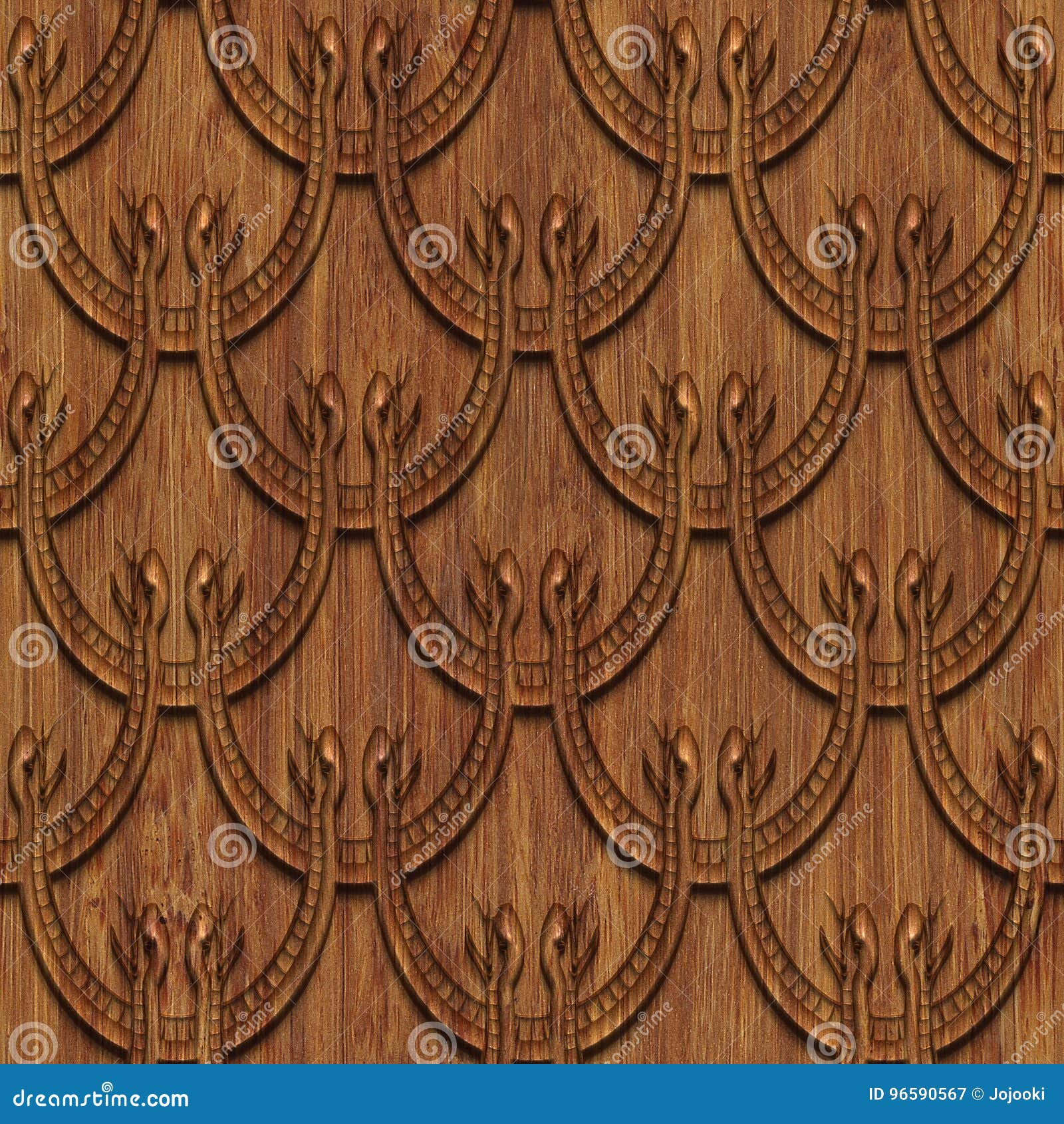 Carved Wood Seamless Texture Stock Illustration - Illustration of dirty ...