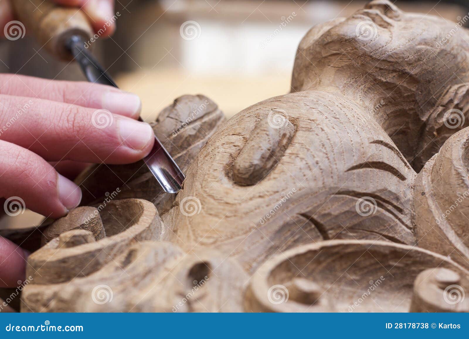 Carving stock photo. Image of industry, activity, creation - 28178738